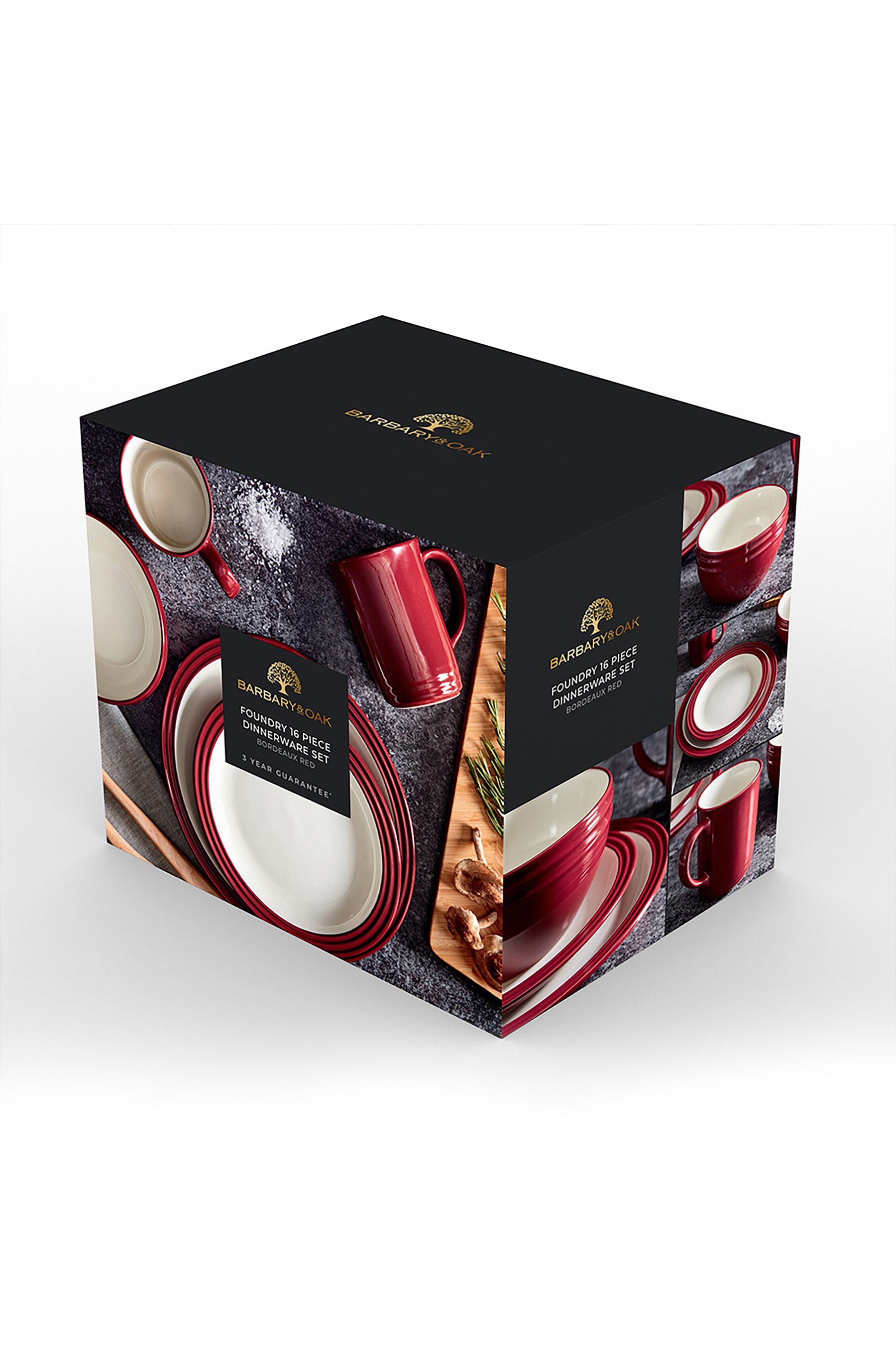 Buy Tower 16 Piece Red Foundry Dinner Set from the Next UK online shop