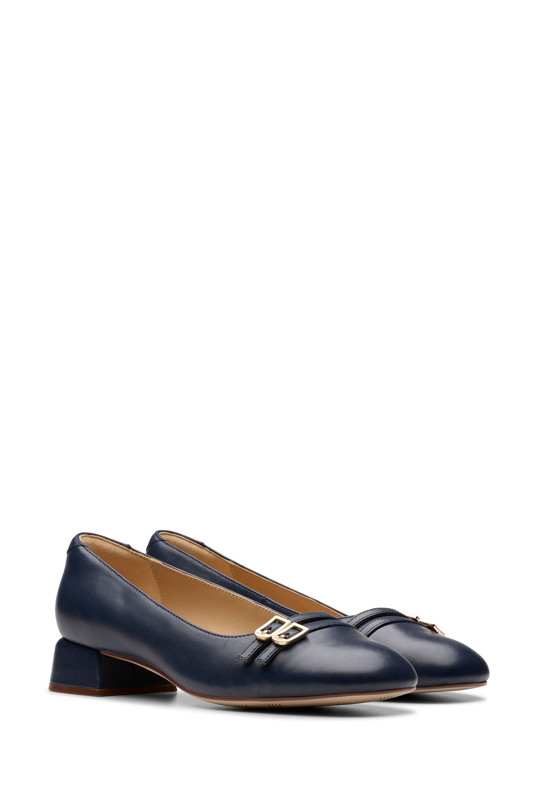 Buy Clarks Leather Daiss 30 Court Shoes from the Laura Ashley online shop