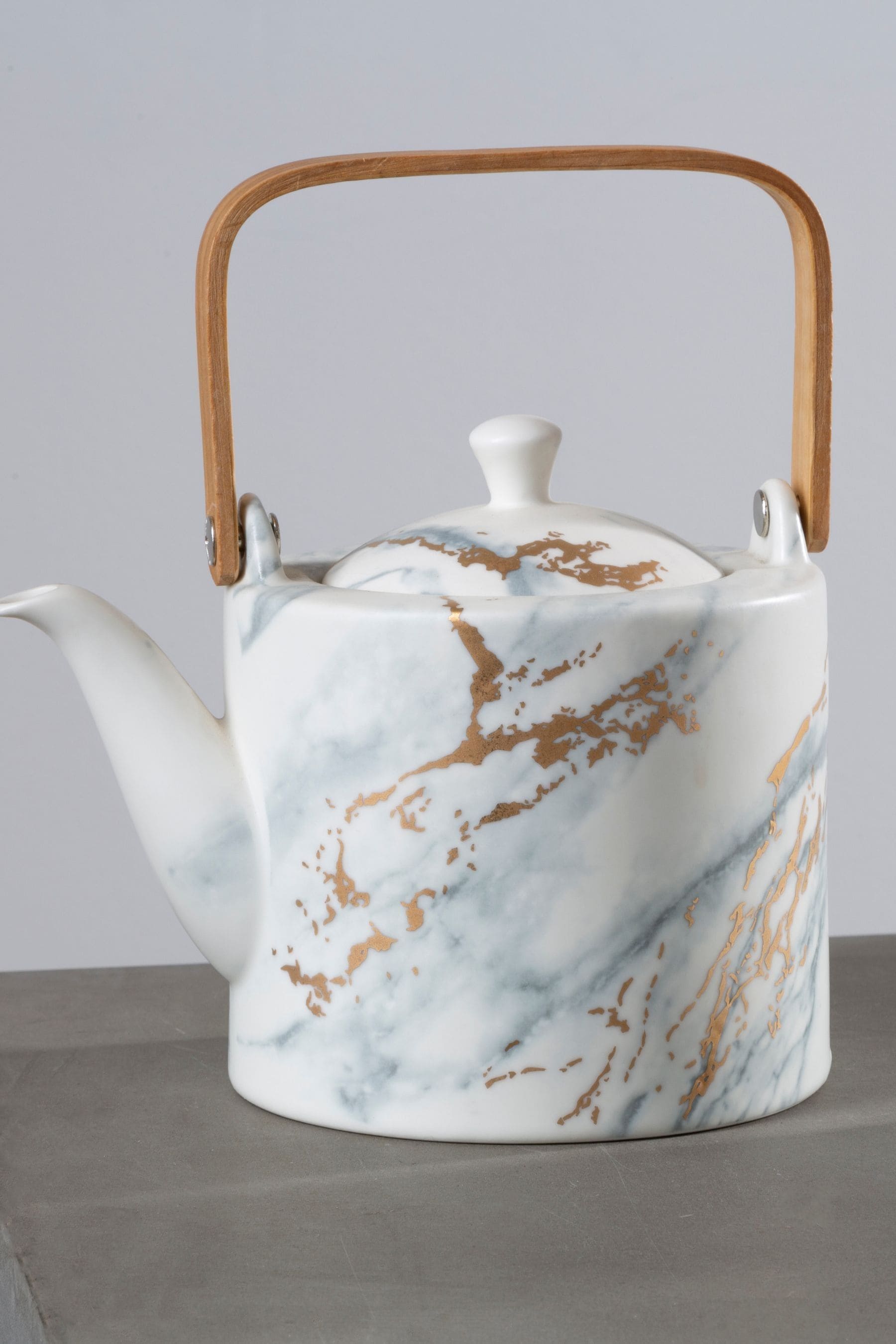 Buy Maison by Premier White Marble Luxe Teapot from the Next UK online shop