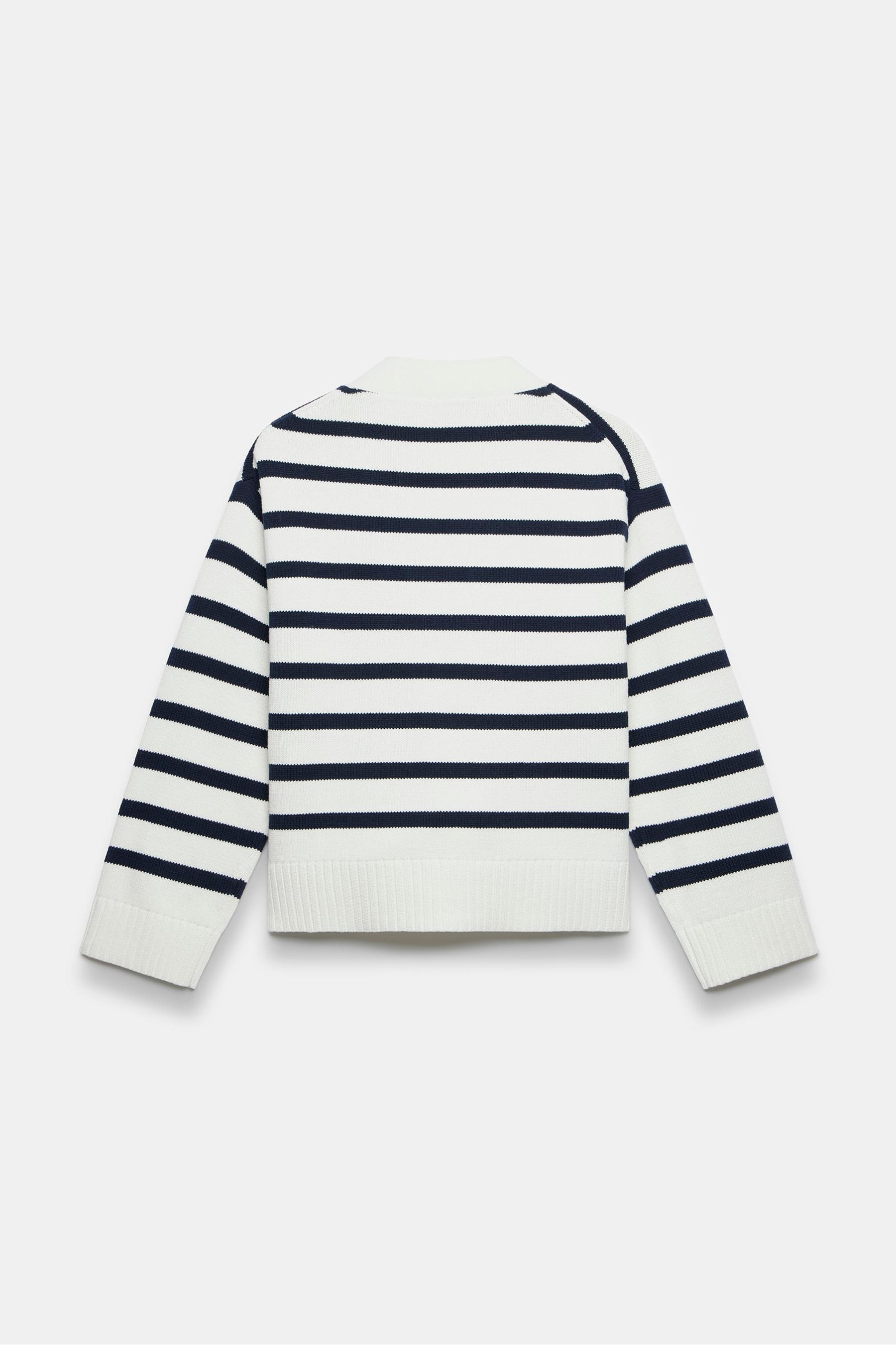 Buy Mint Velvet White Striped Boxy Cardigan from the Next UK online shop
