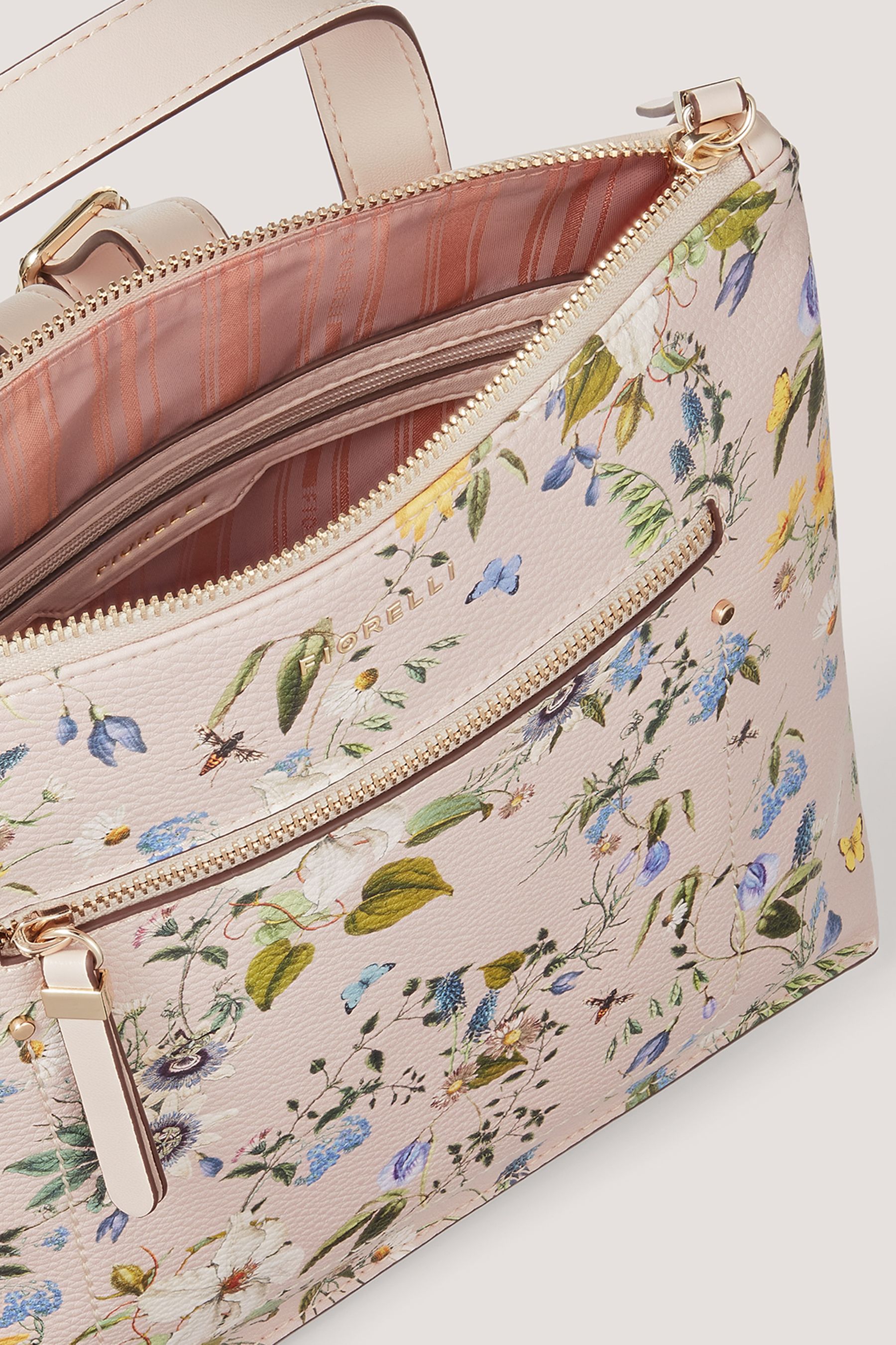 Buy Fiorelli Finley Small Backpack White Print Bag from the Next UK ...