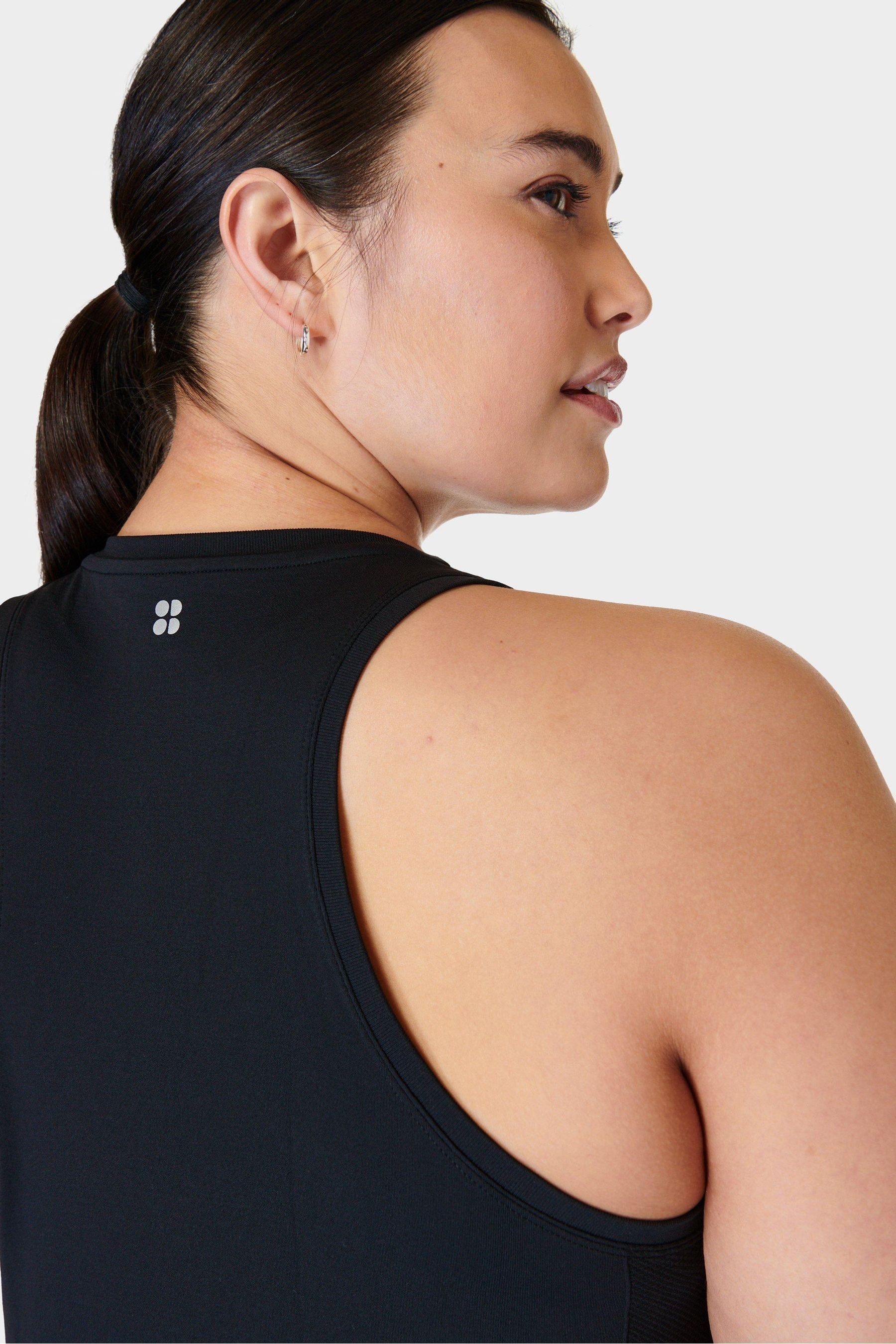 Buy Sweaty Betty Black Athlete Seamless Workout Tank Top from the Next ...