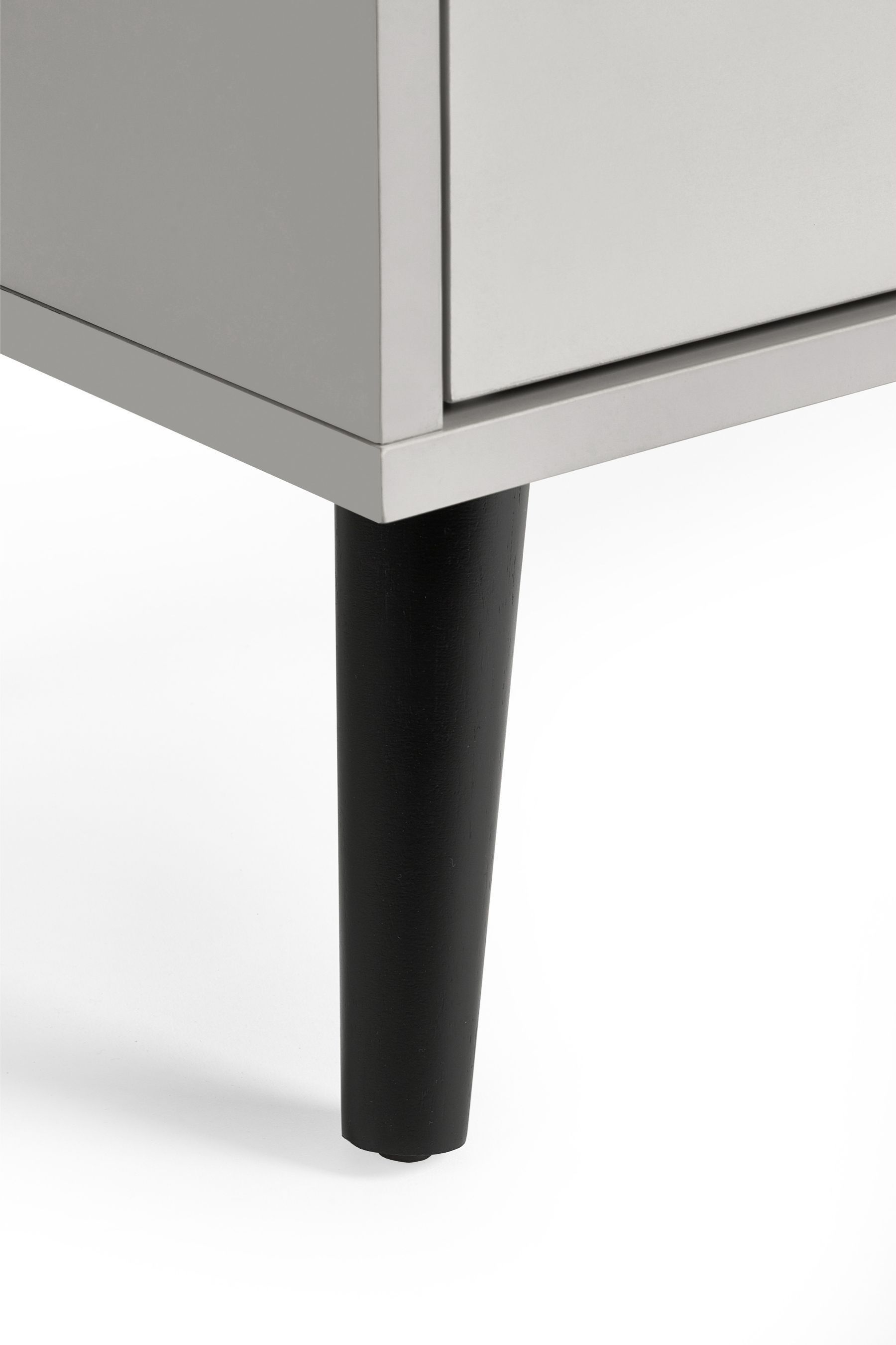 Buy Julian Bowen Grey Alba 2 Drawer Bedside Table from the Next UK ...