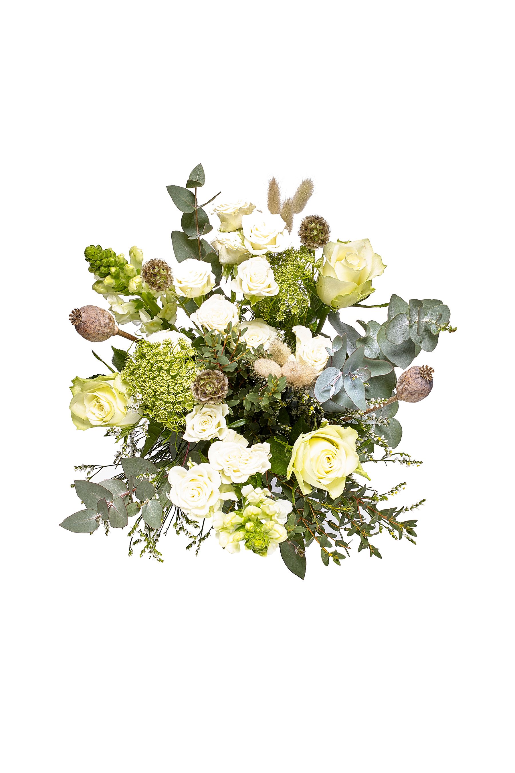 Buy The Chateau by Angel Strawbridge White Rose and Antirrhinum Fresh ...