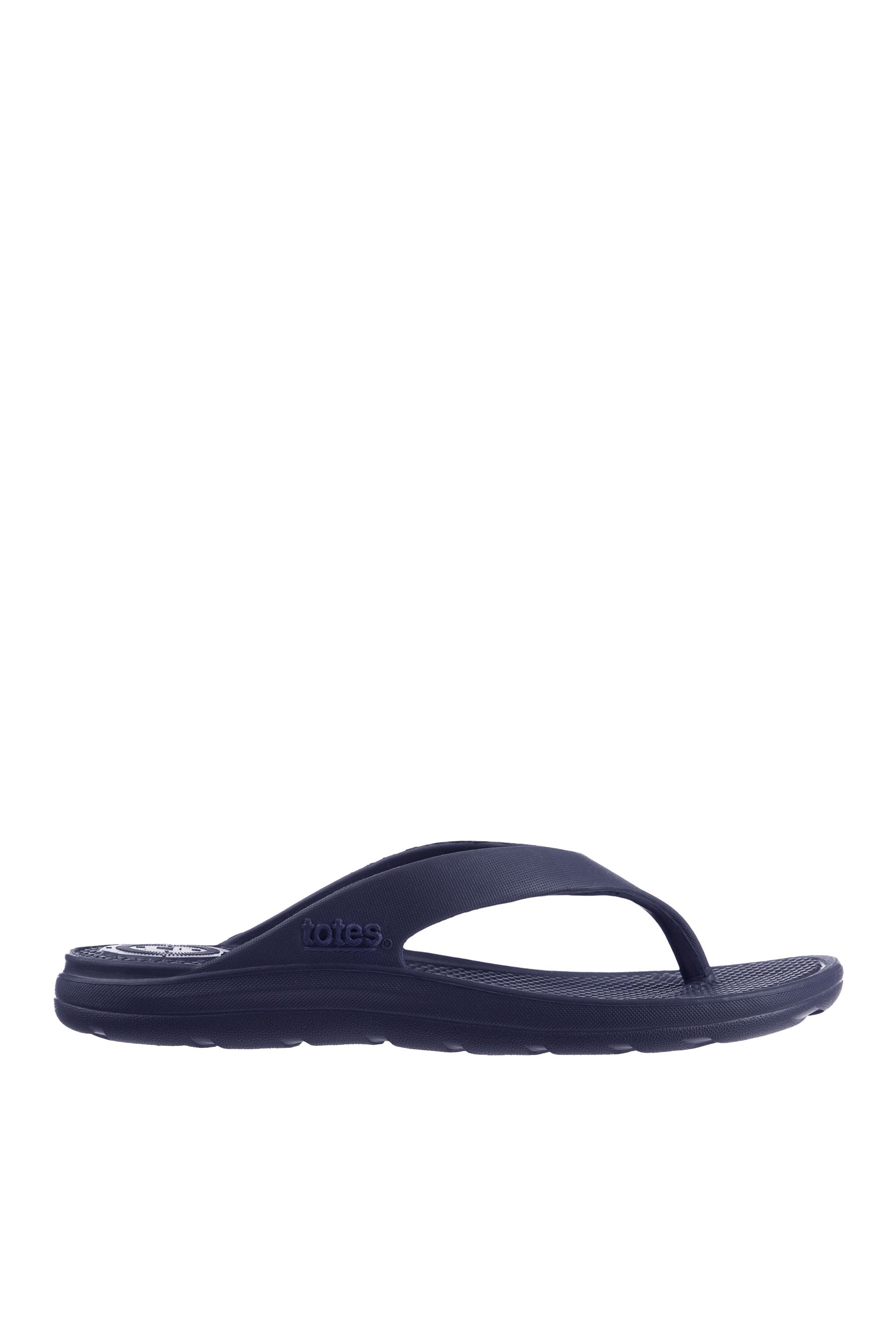 Buy Totes Navy Ladies Solbounce Toe Post Flip Flops Sandals from the ...