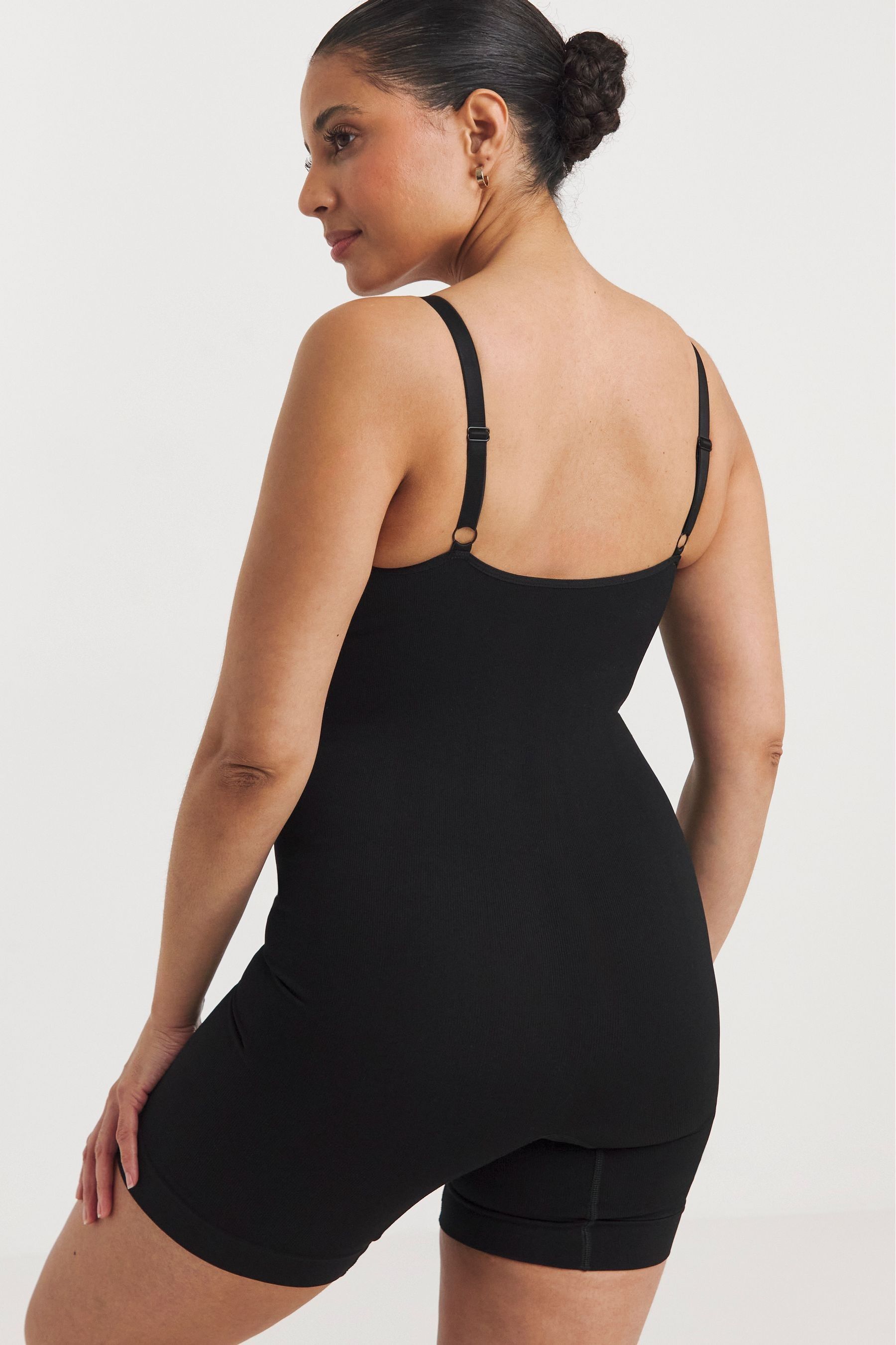 Buy Simply Be Black Magisculpt Wear Your Own Bra Seamfree Control Thigh ...