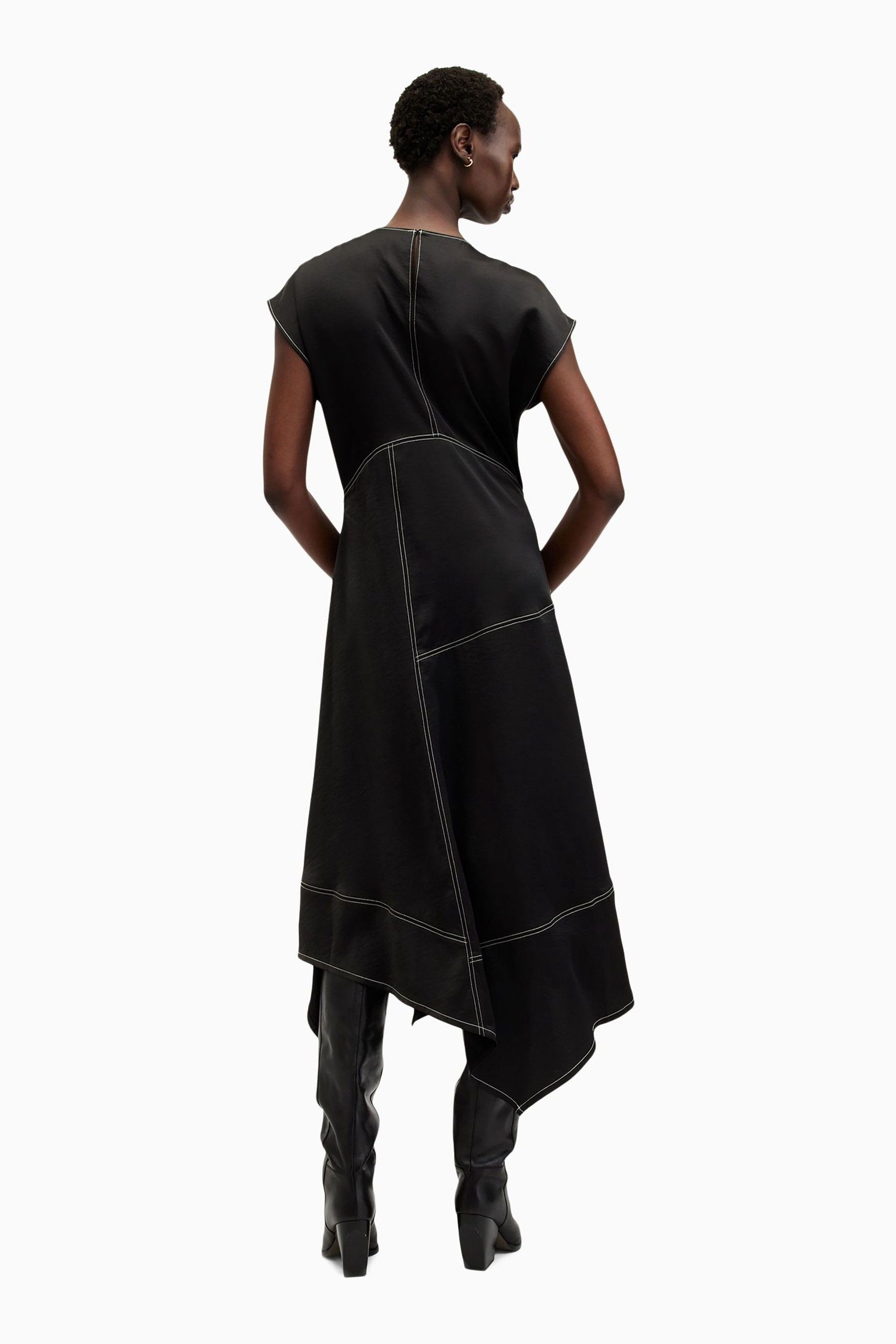 Buy AllSaints Black Agnes Dress from the Next UK online shop