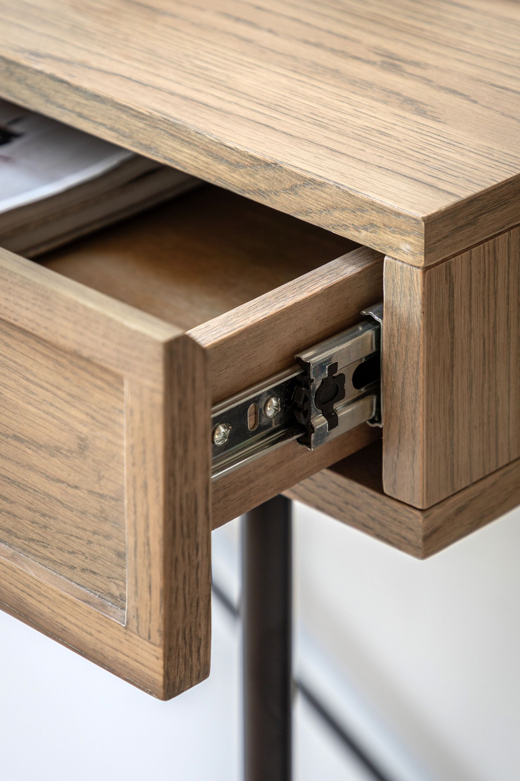 Buy Gallery Home Brown Dalry 2 Drawer Console Table from the Next UK ...