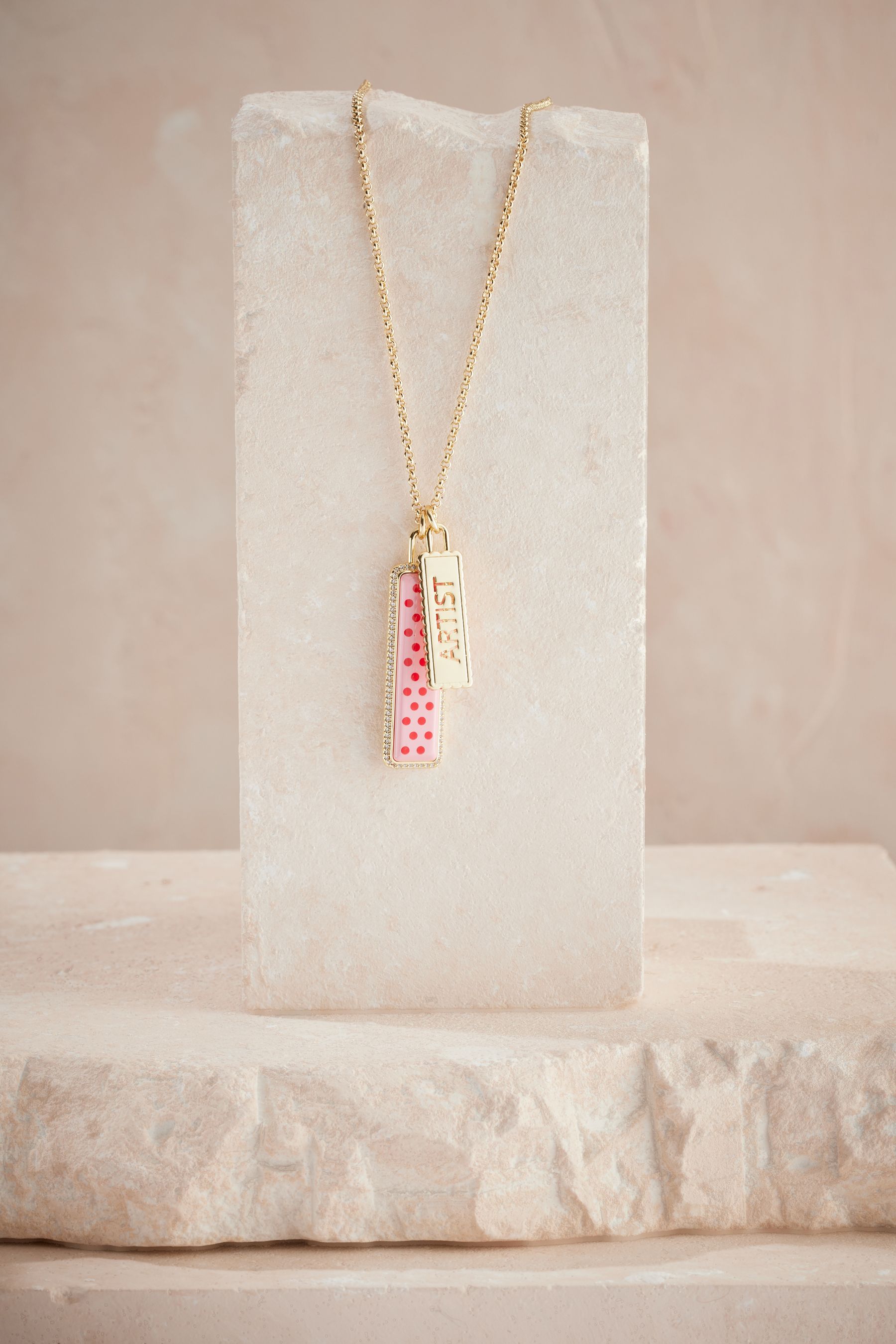 Buy Cath Kidston Gold Tone 'Artist' Charm Necklace from the Next UK ...