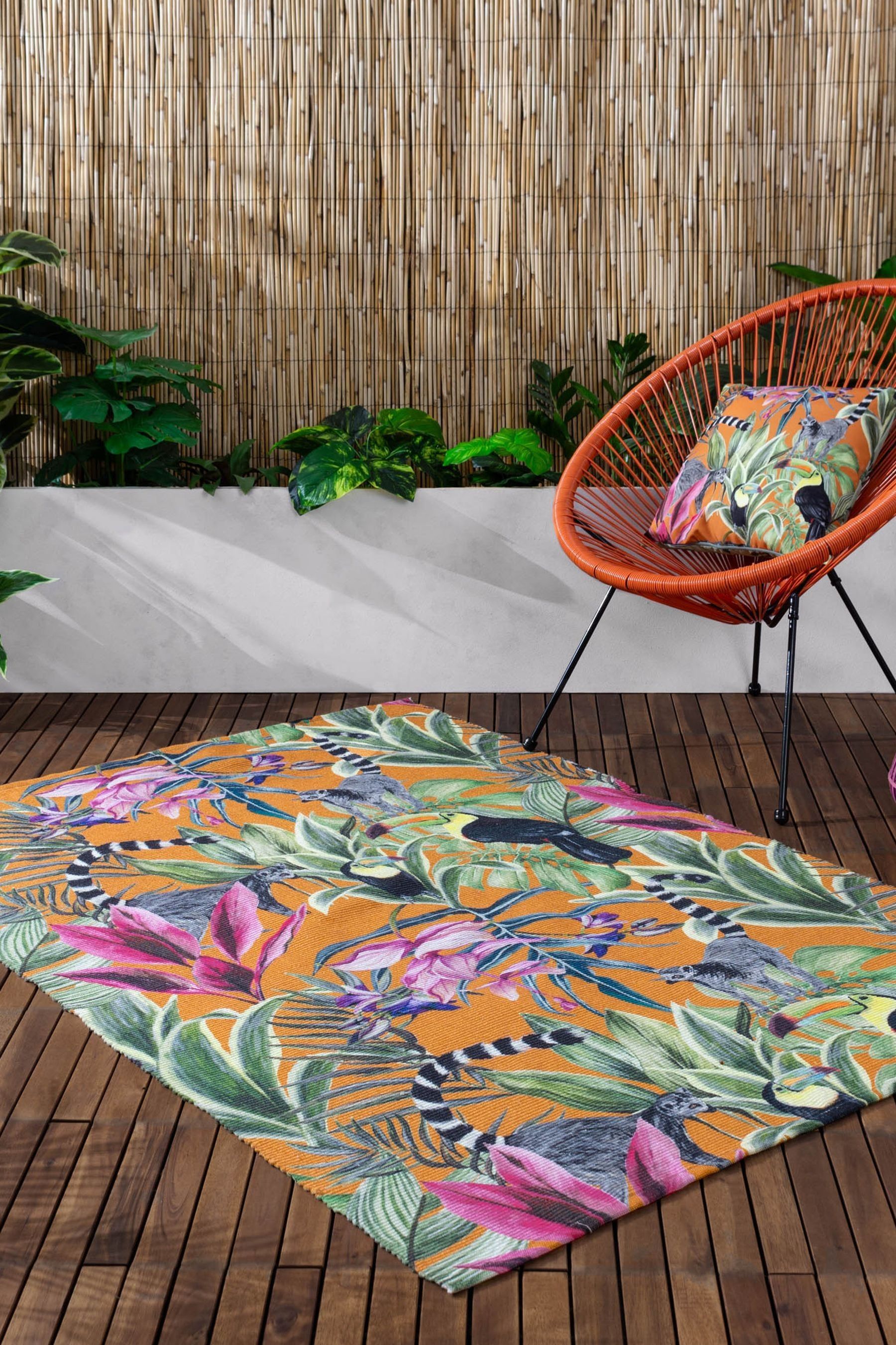 Buy Wylder Tropics Multicolour Kali Animals Tropical Outdoor/Indoor ...