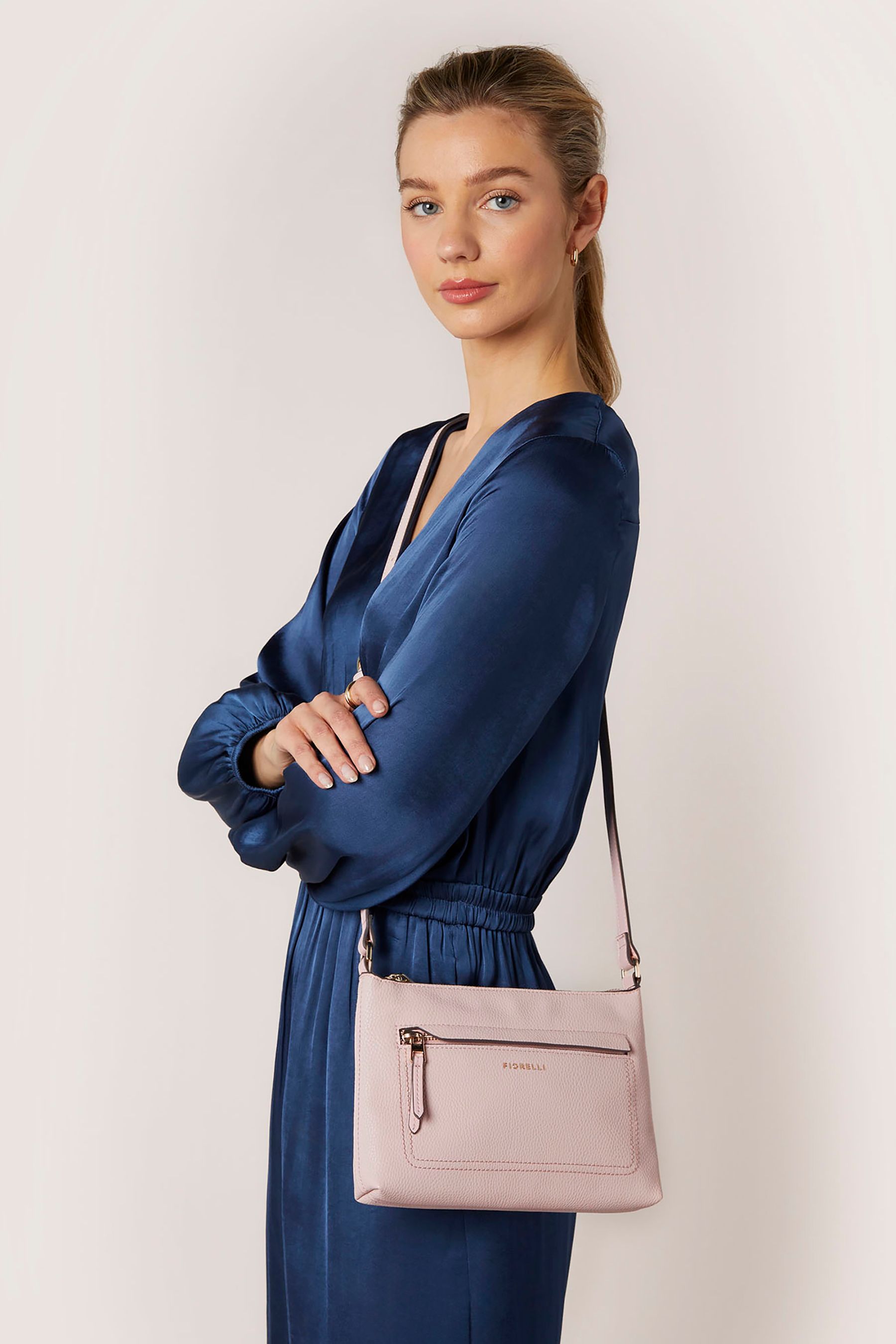 Buy Fiorelli Pink Eden Crossbody Plain Bag from the Next UK online shop