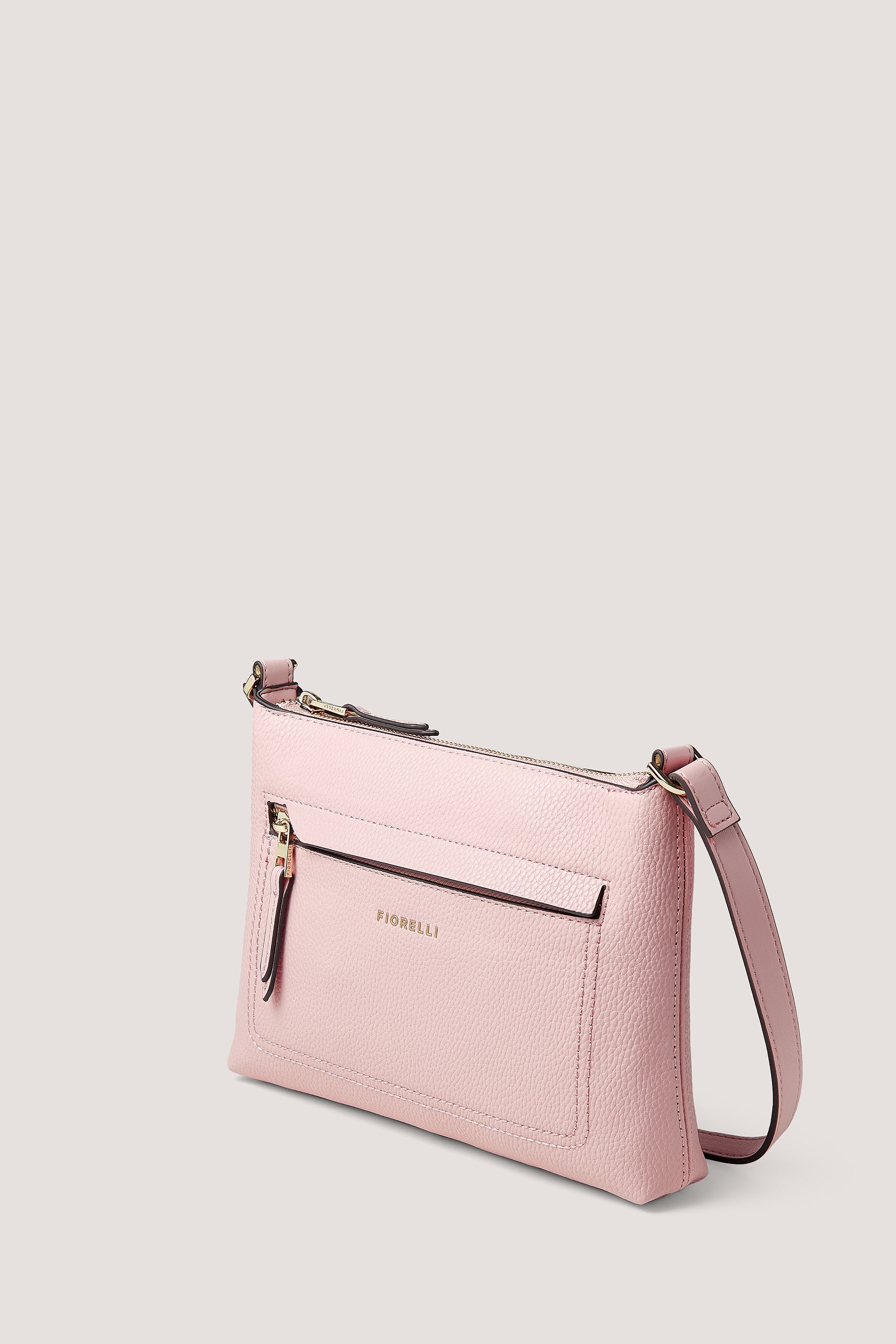 Buy Fiorelli Pink Eden Crossbody Plain Bag from the Next UK online shop