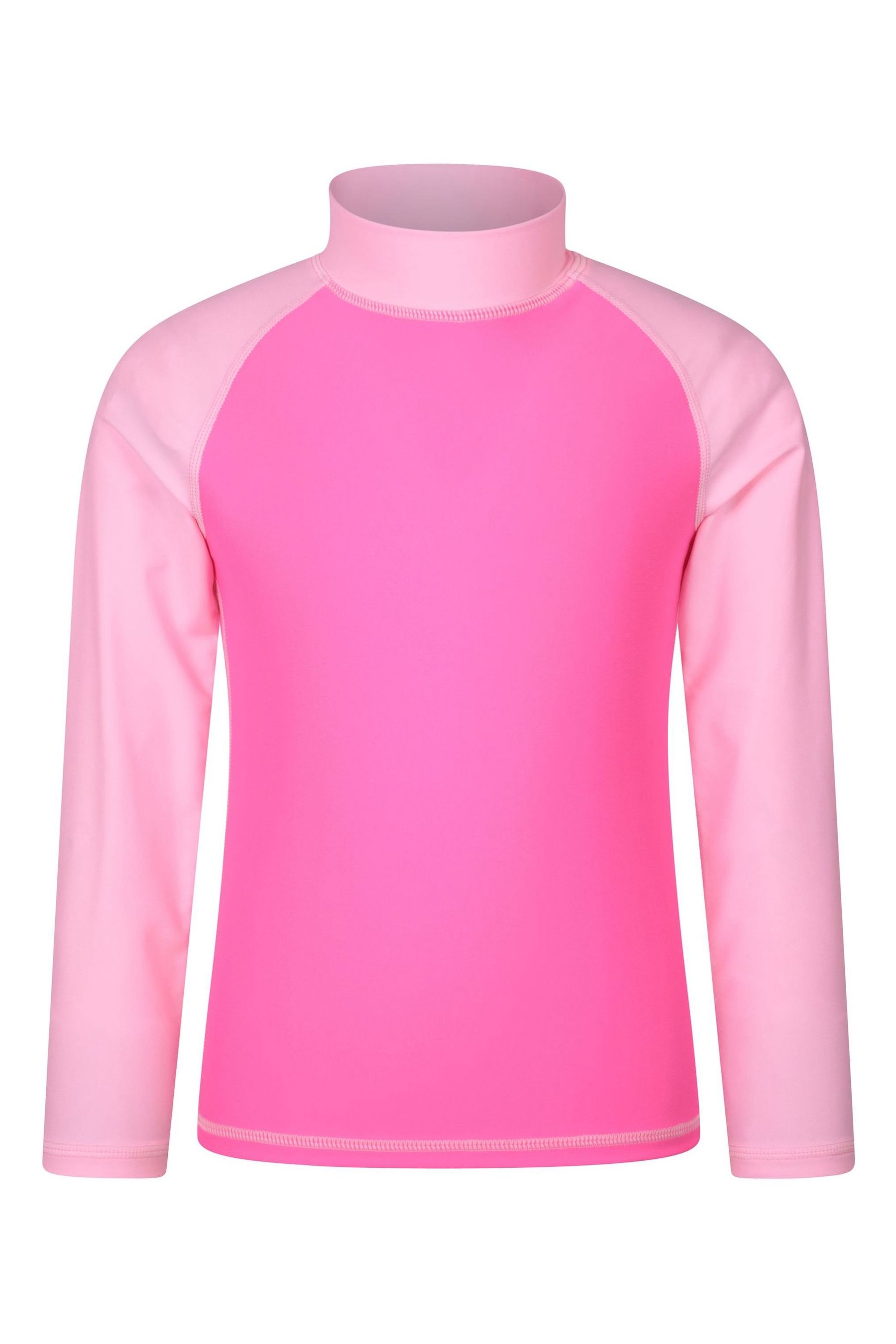 Buy Mountain Warehouse Pink Kids Long Sleeved Rash Vest from Next Ireland