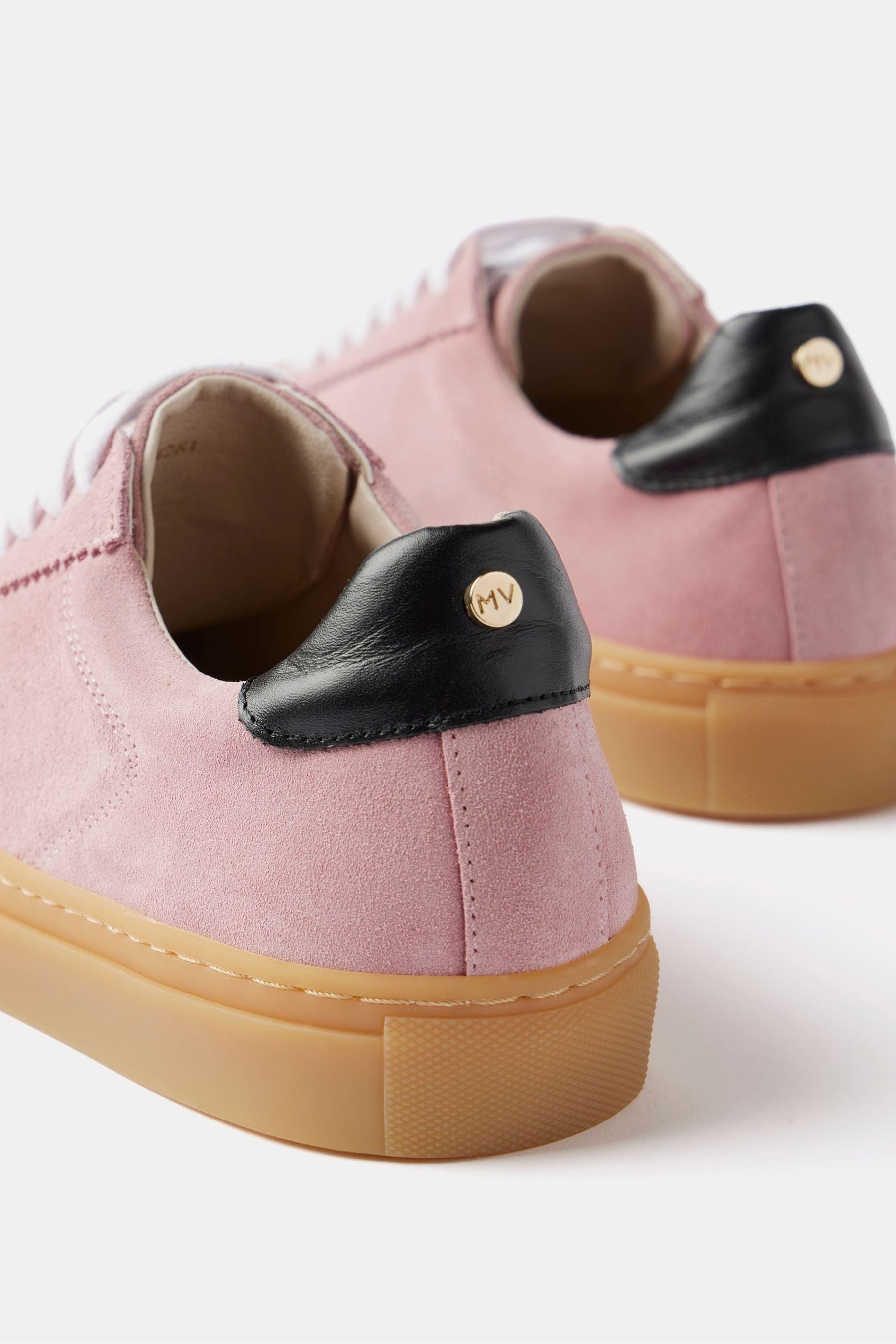 Buy Mint Velvet Pink Suede Chunky Trainers from the Next UK online shop