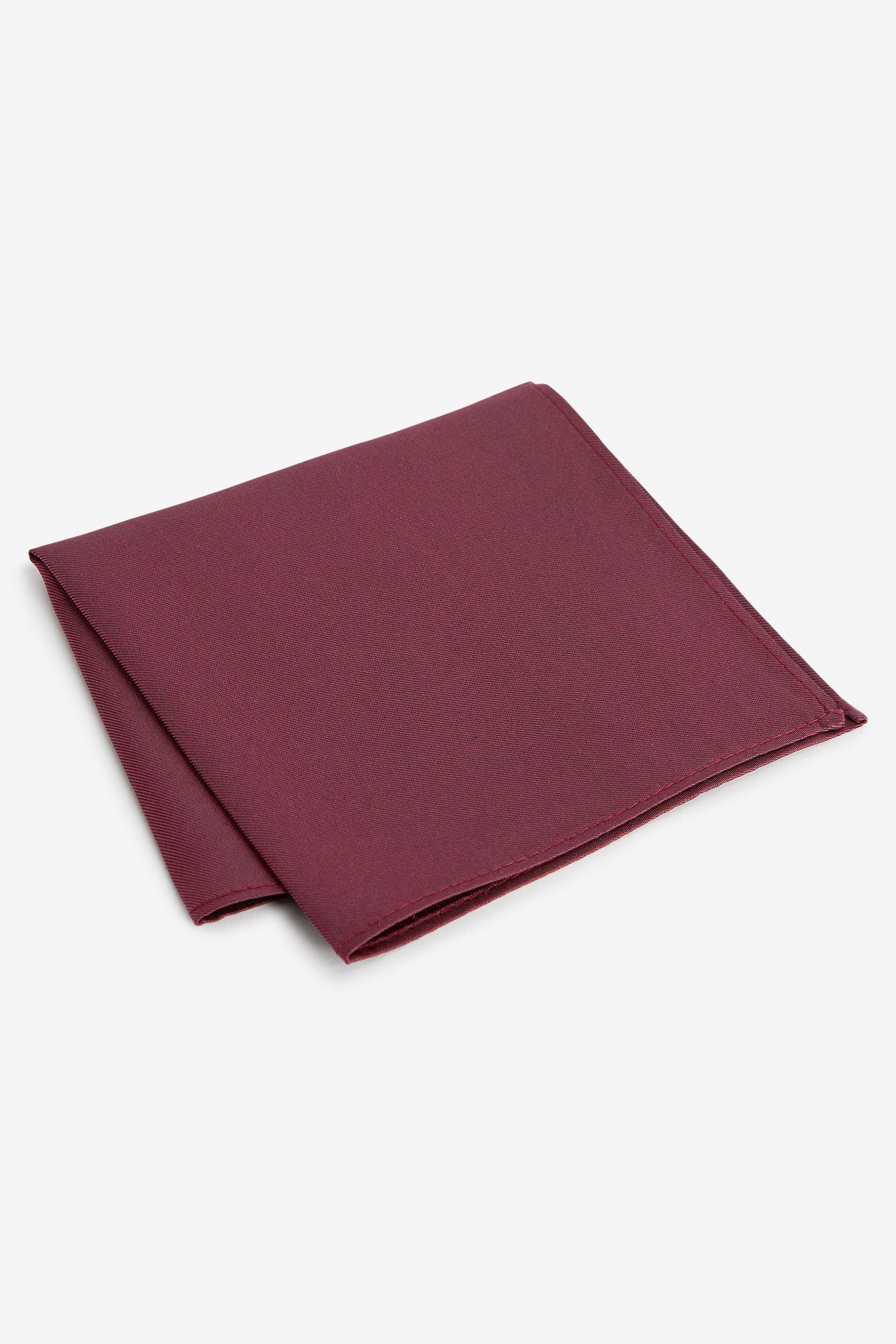 Buy Burgundy Red Silk Tie And Pocket Square Set from the Next UK online ...