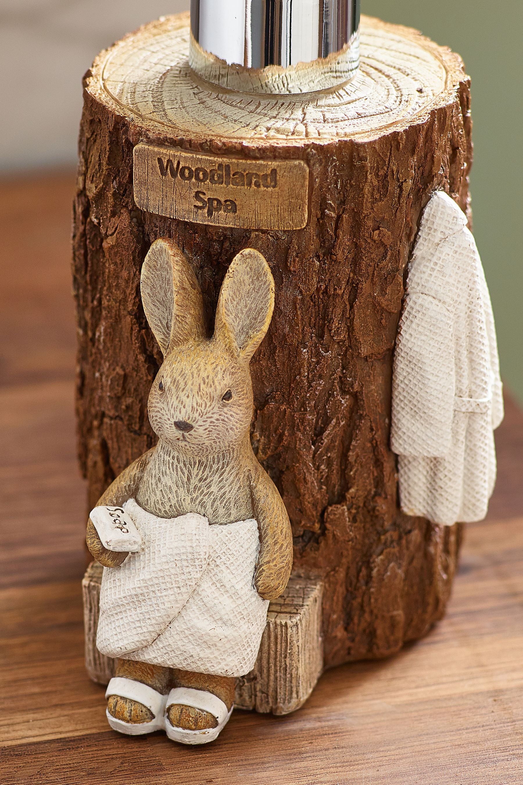 Buy Natural Woodland Spa Soap Dispenser from the Next UK online shop