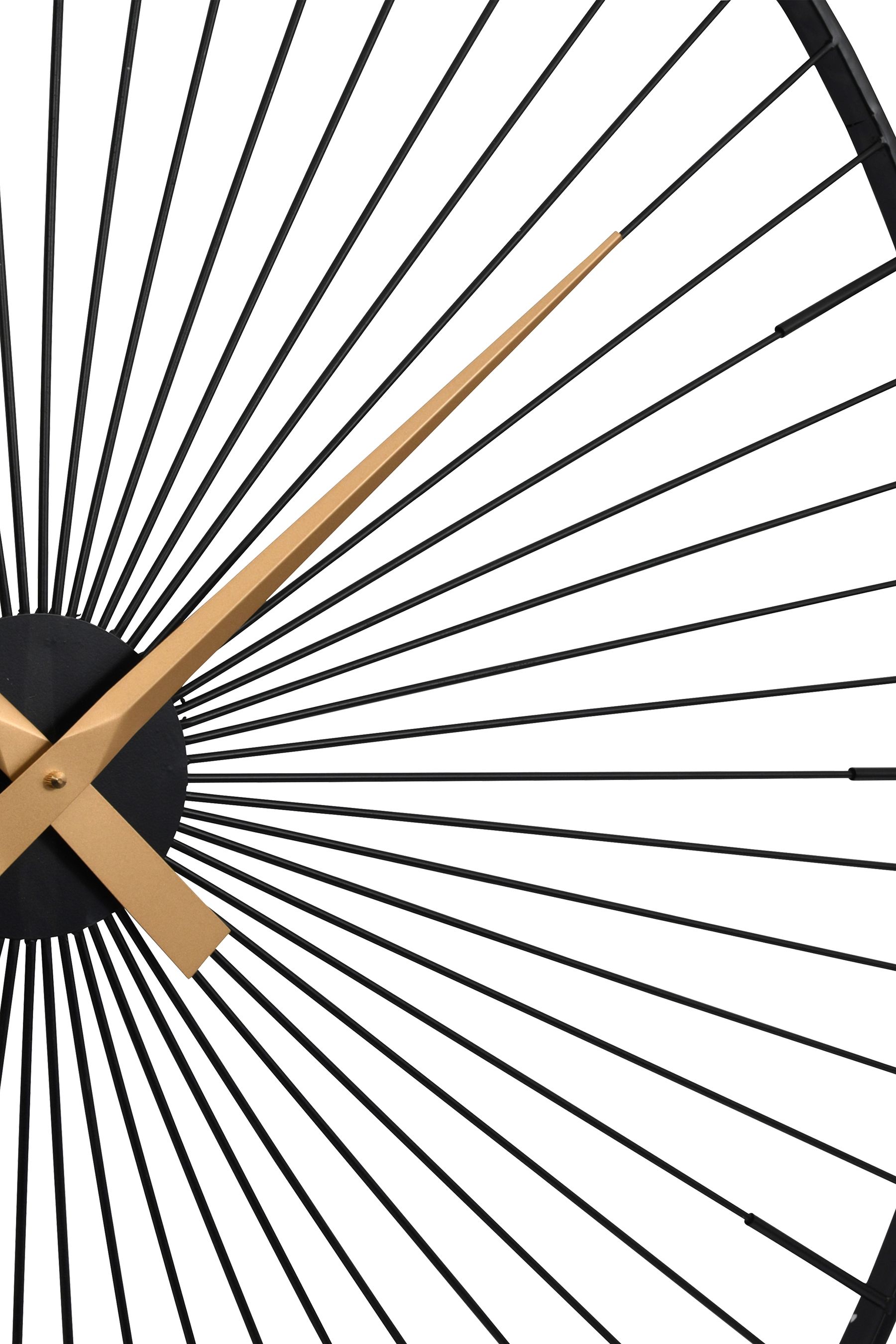 Buy Libra Interiors Black Spoke Wall Clock from the Next UK online shop