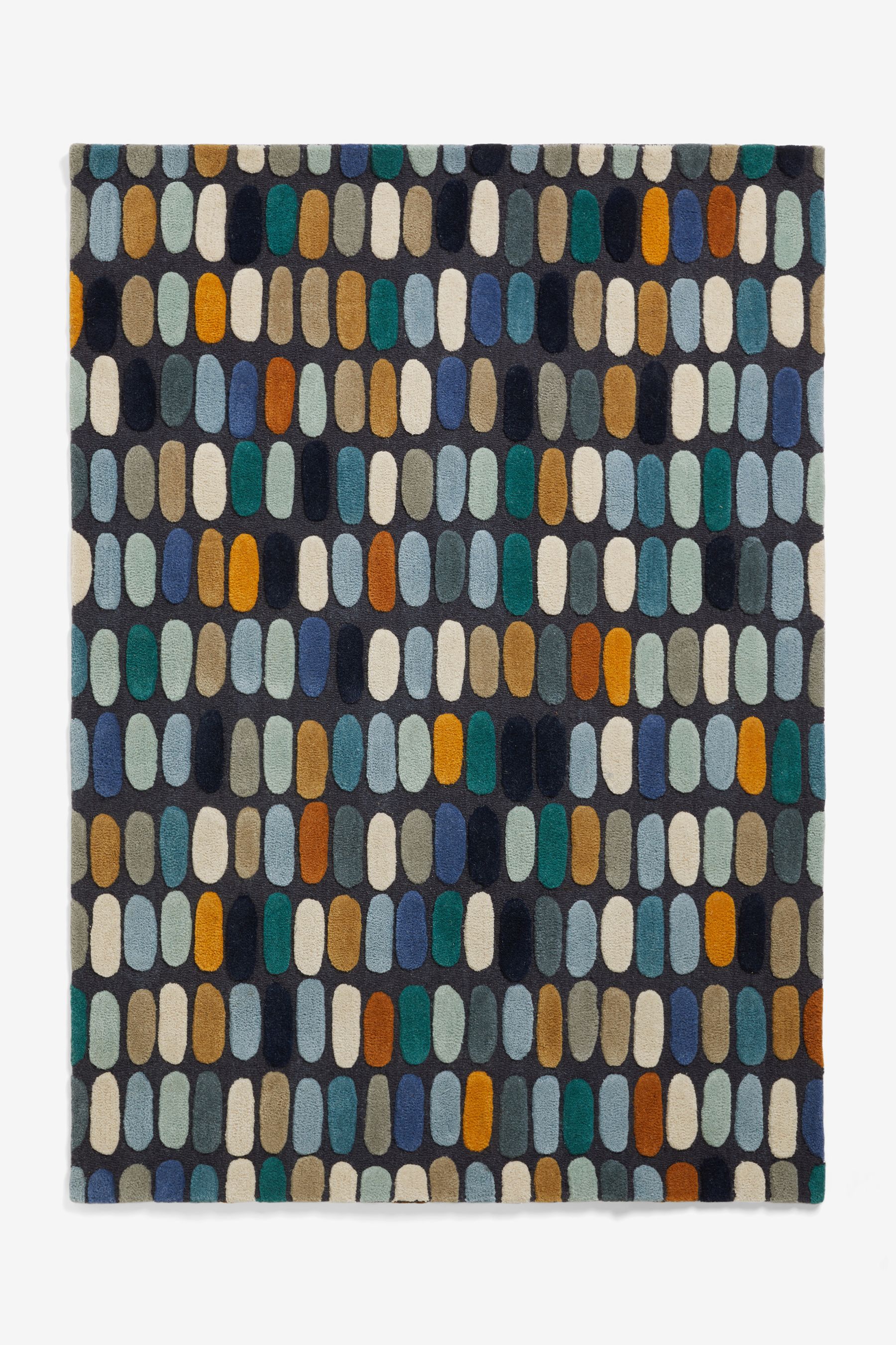 Buy Blue Sketch Rug from the Next UK online shop