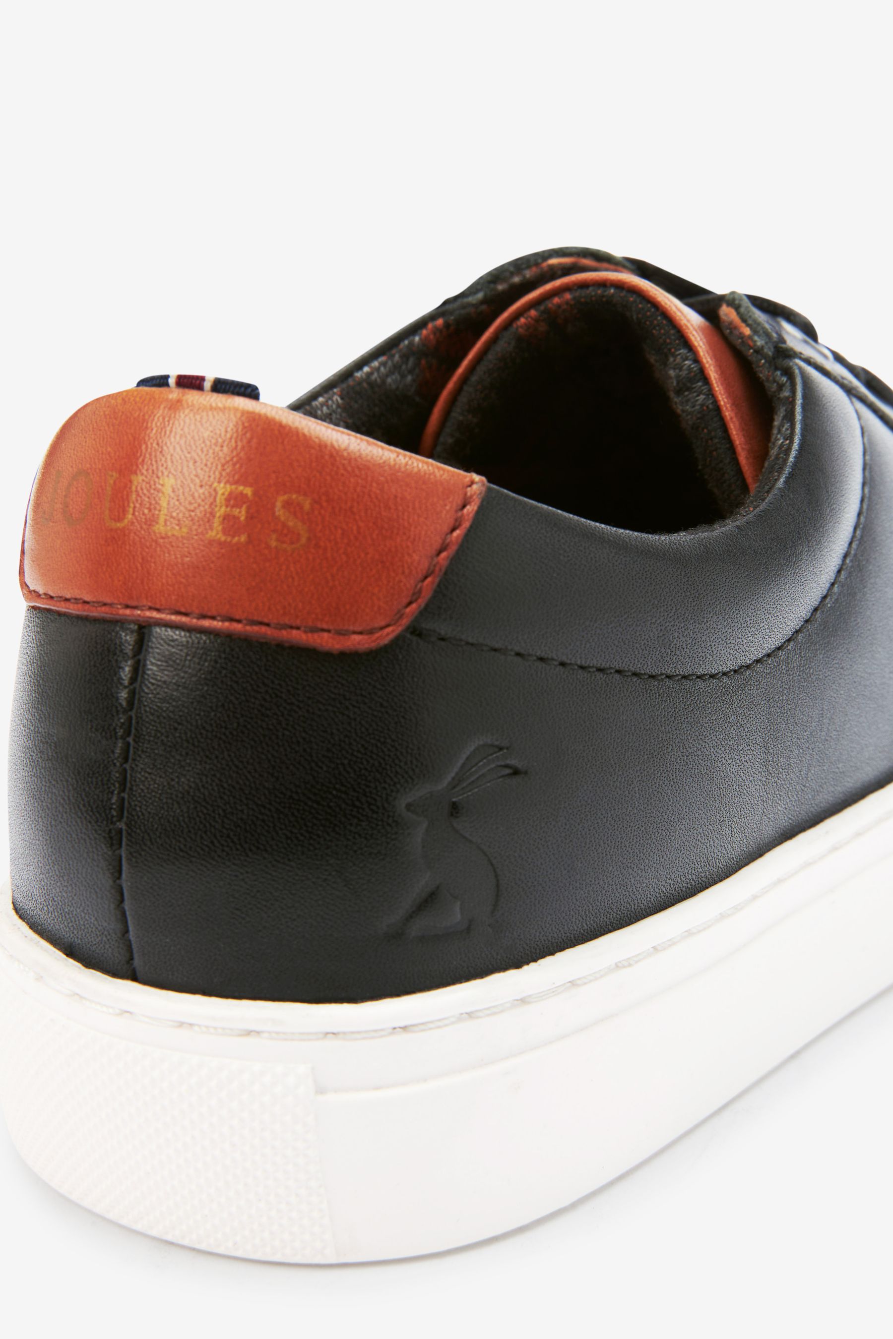 Buy Joules Black Leather Trainers from the Next UK online shop