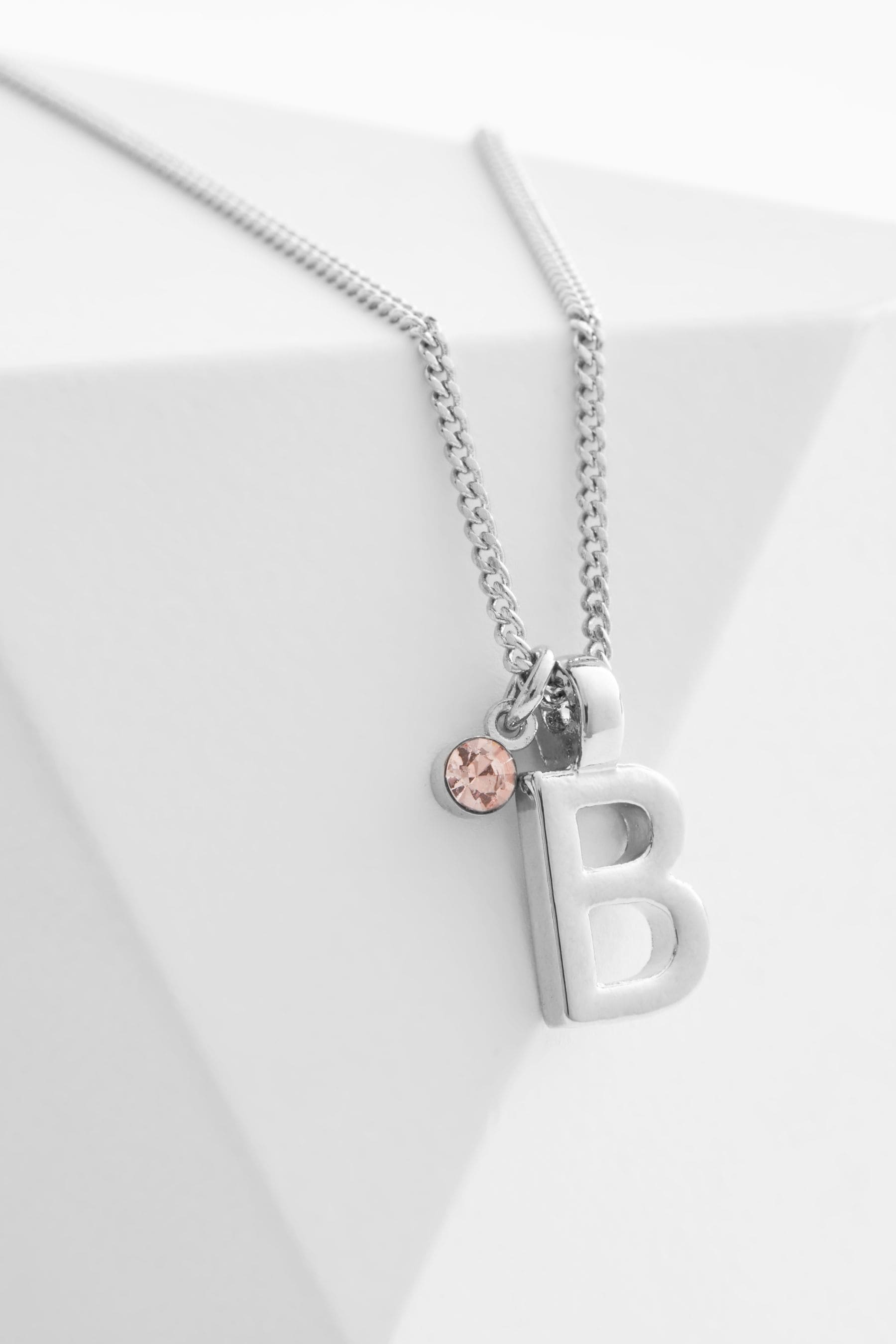 Buy Silver Tone Initial Necklace from the Next UK online shop