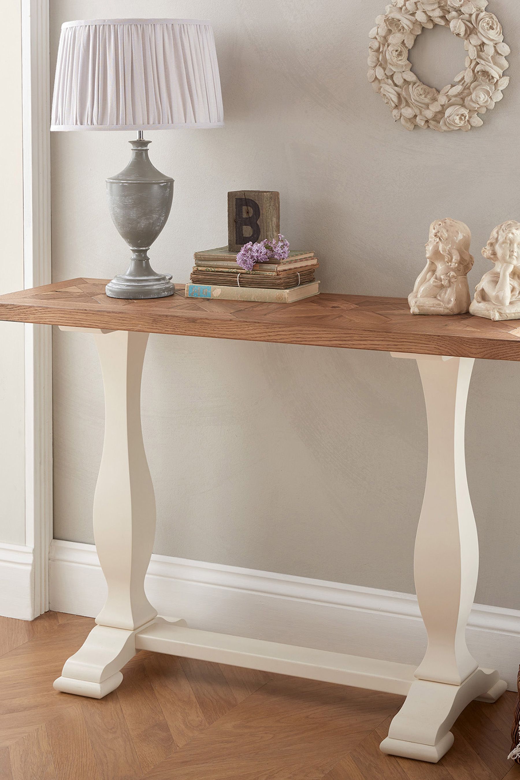 Buy Bentley Designs Cream Belgrave Two Tone Cream Console Table from ...