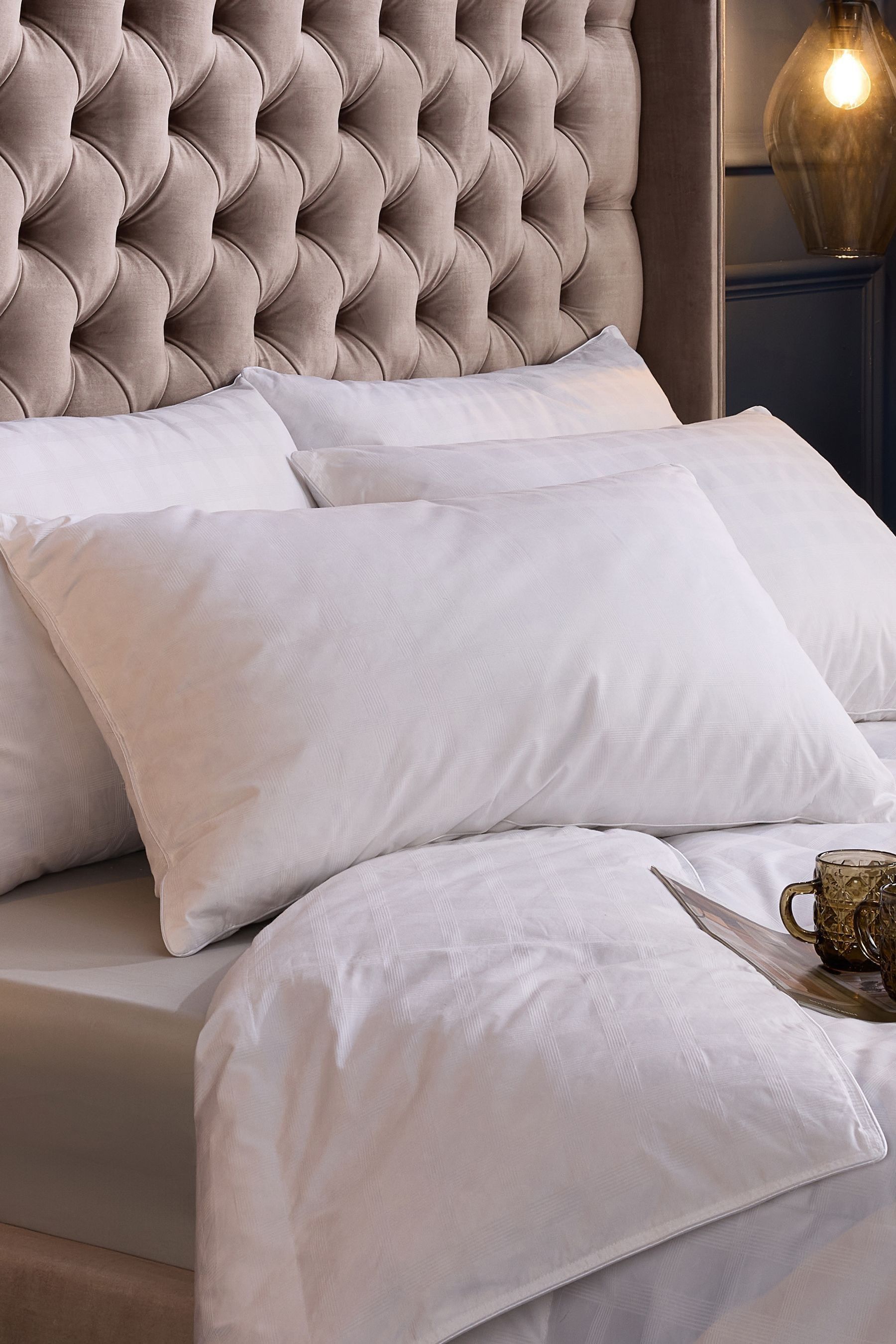 Buy Snuggledown Hungarian Goose Down 100% Cotton Pillow from the Next ...