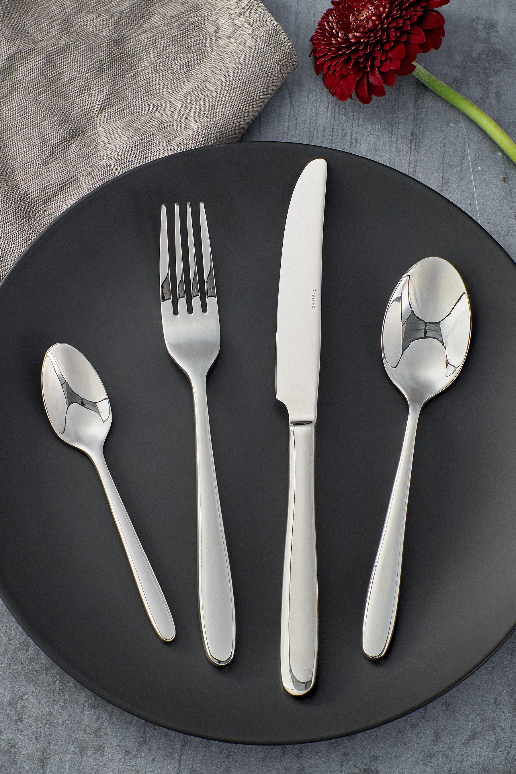 Buy Stellar Chrome Winchester 16 Piece Cutlery Set from the Next UK ...