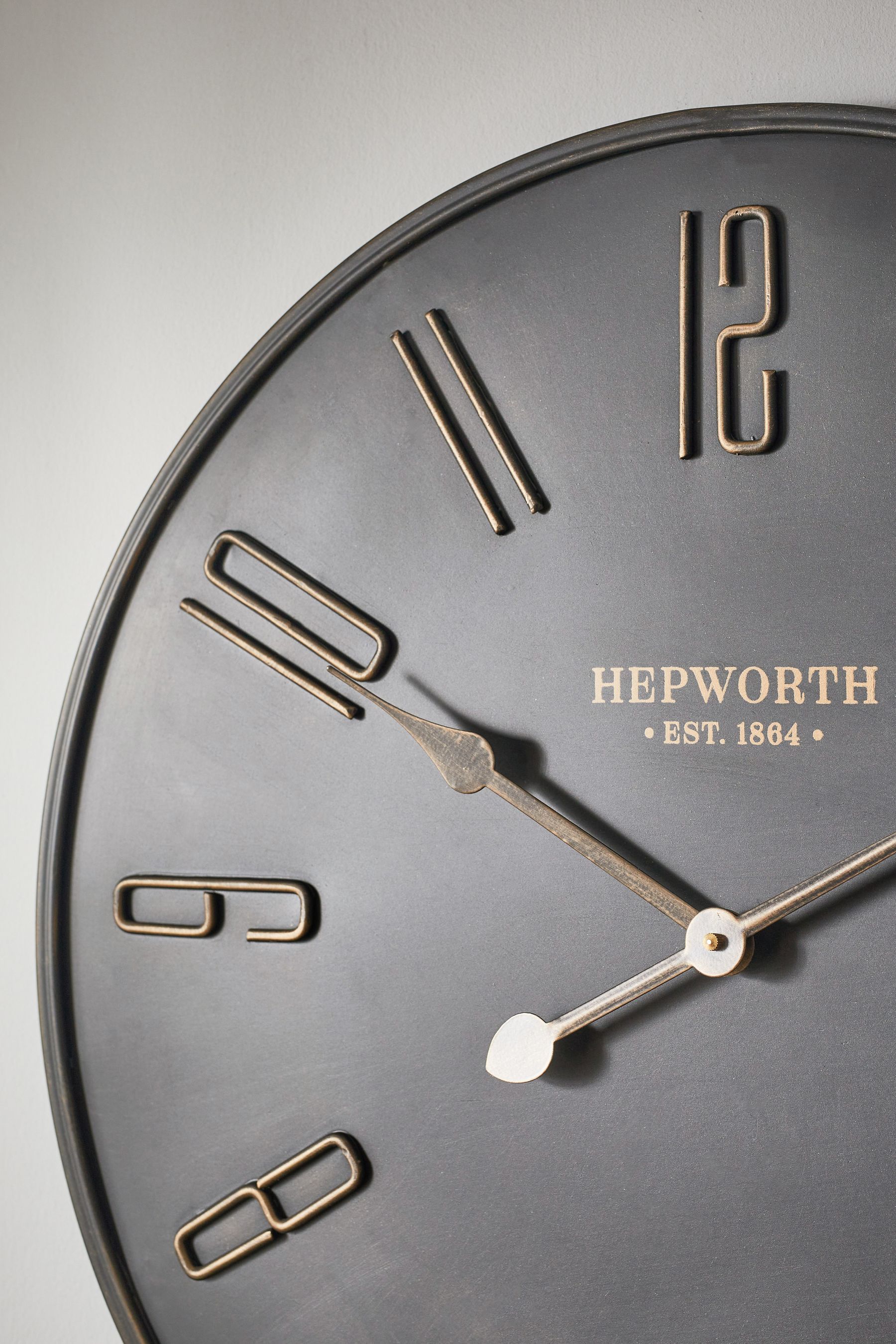 Buy Bronze Stamford 60cm Metal Wall Clock from the Next UK online shop