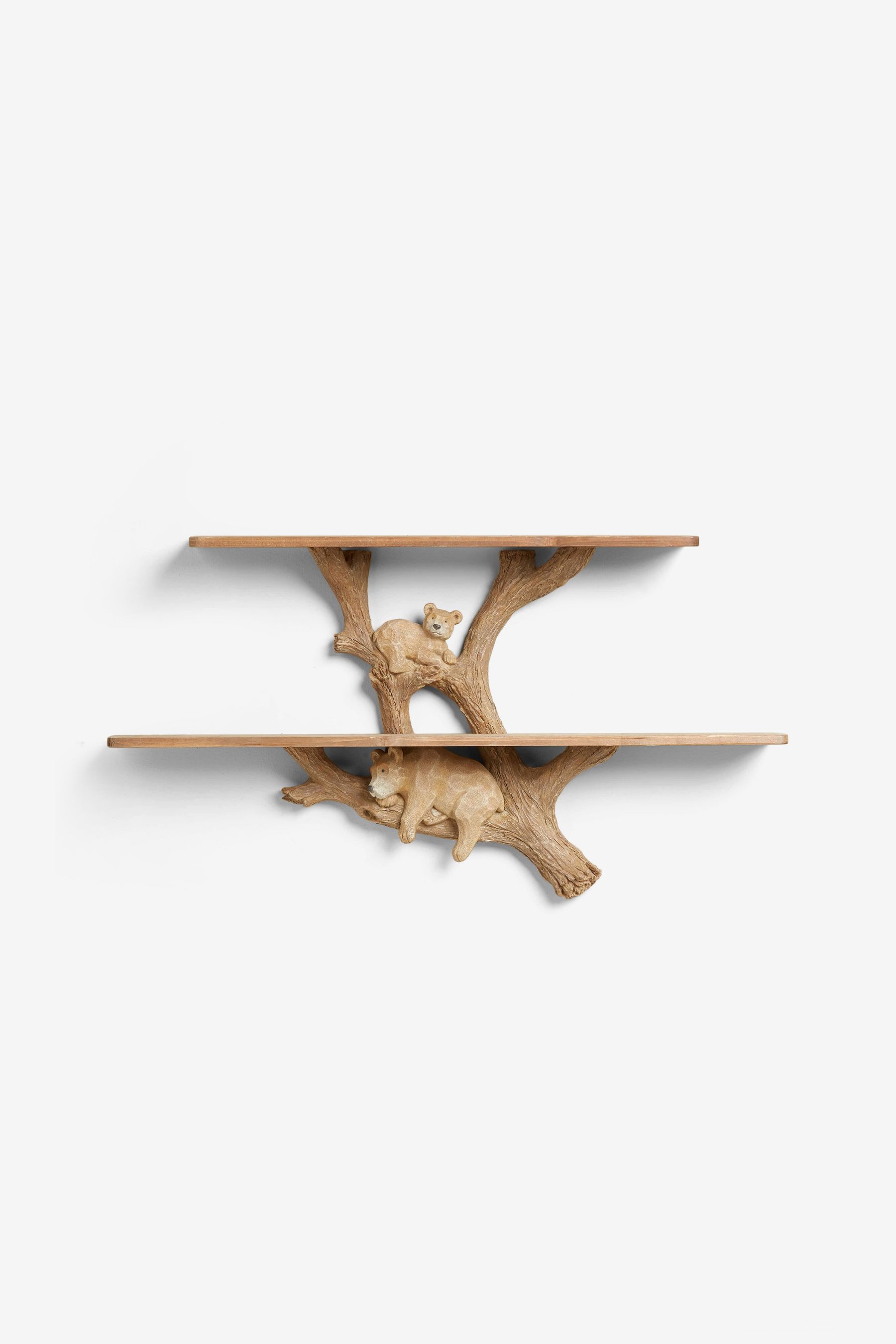 Buy Natural Extra Large Barnaby Bear Wall Shelves from the Next UK ...
