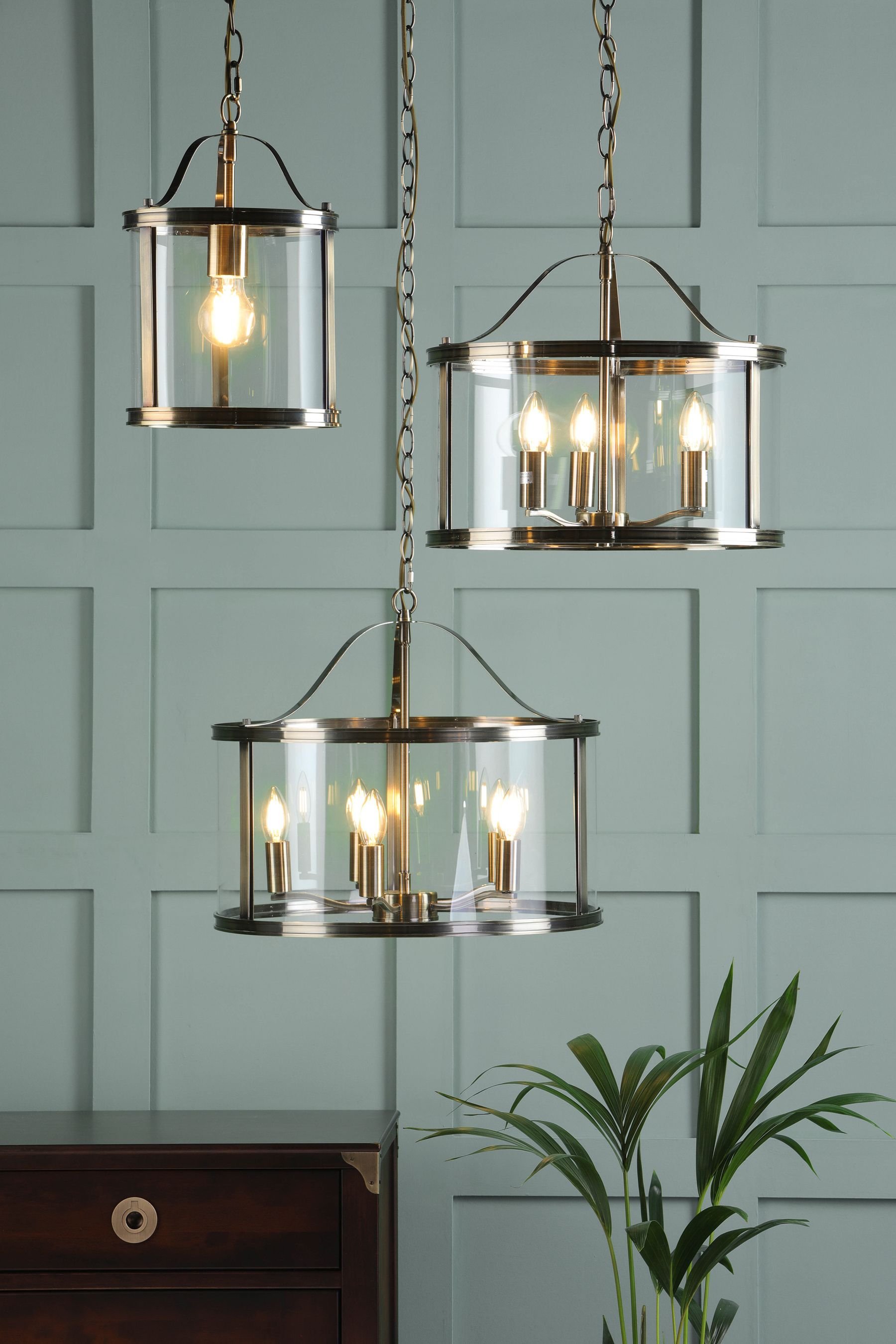 Buy Laura Ashley Harrington 1 Light Pendant Ceiling Light from the Next ...