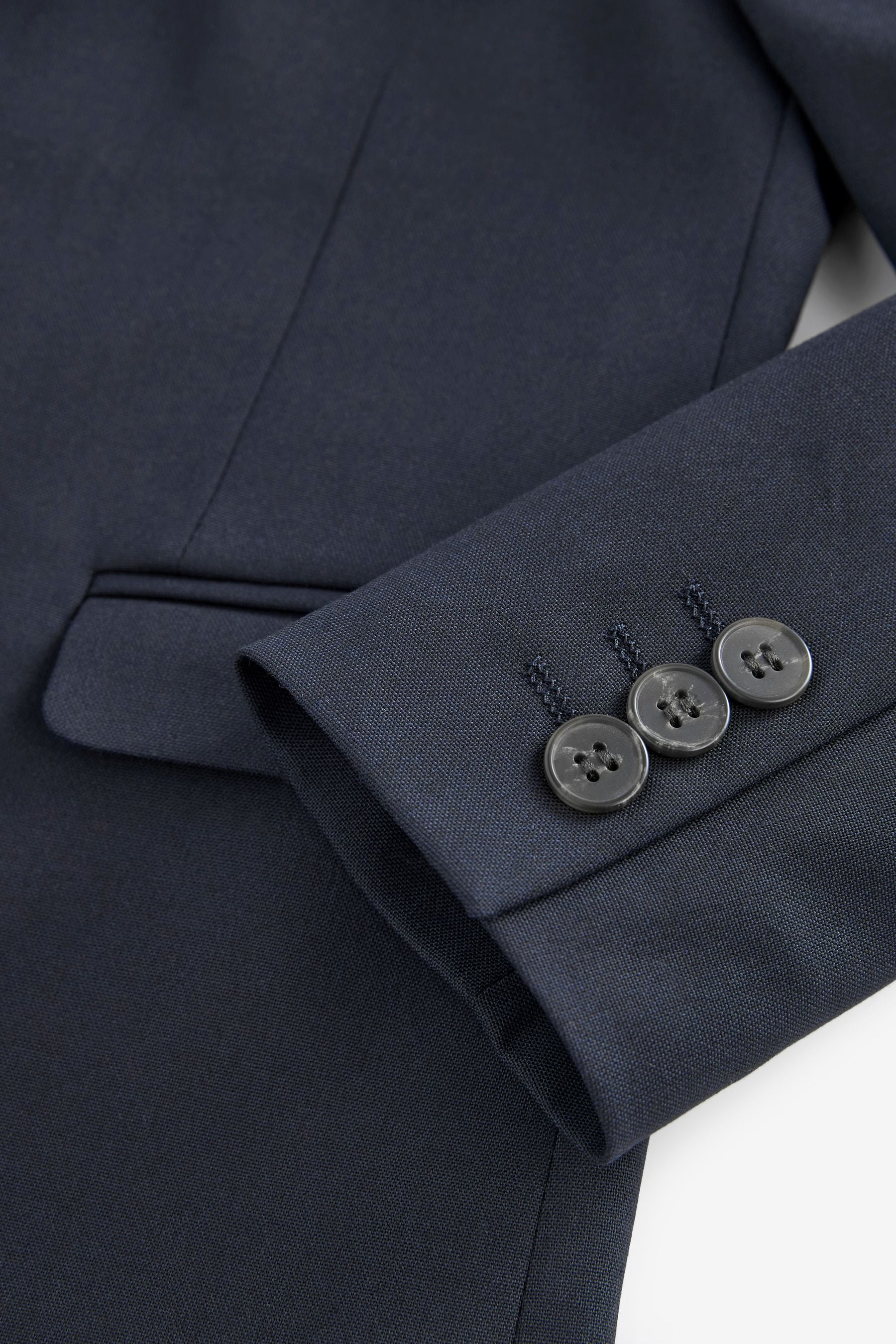 Buy Navy Blue Tailored Fit Suit: Jacket (12mths-16yrs) from the Next UK ...