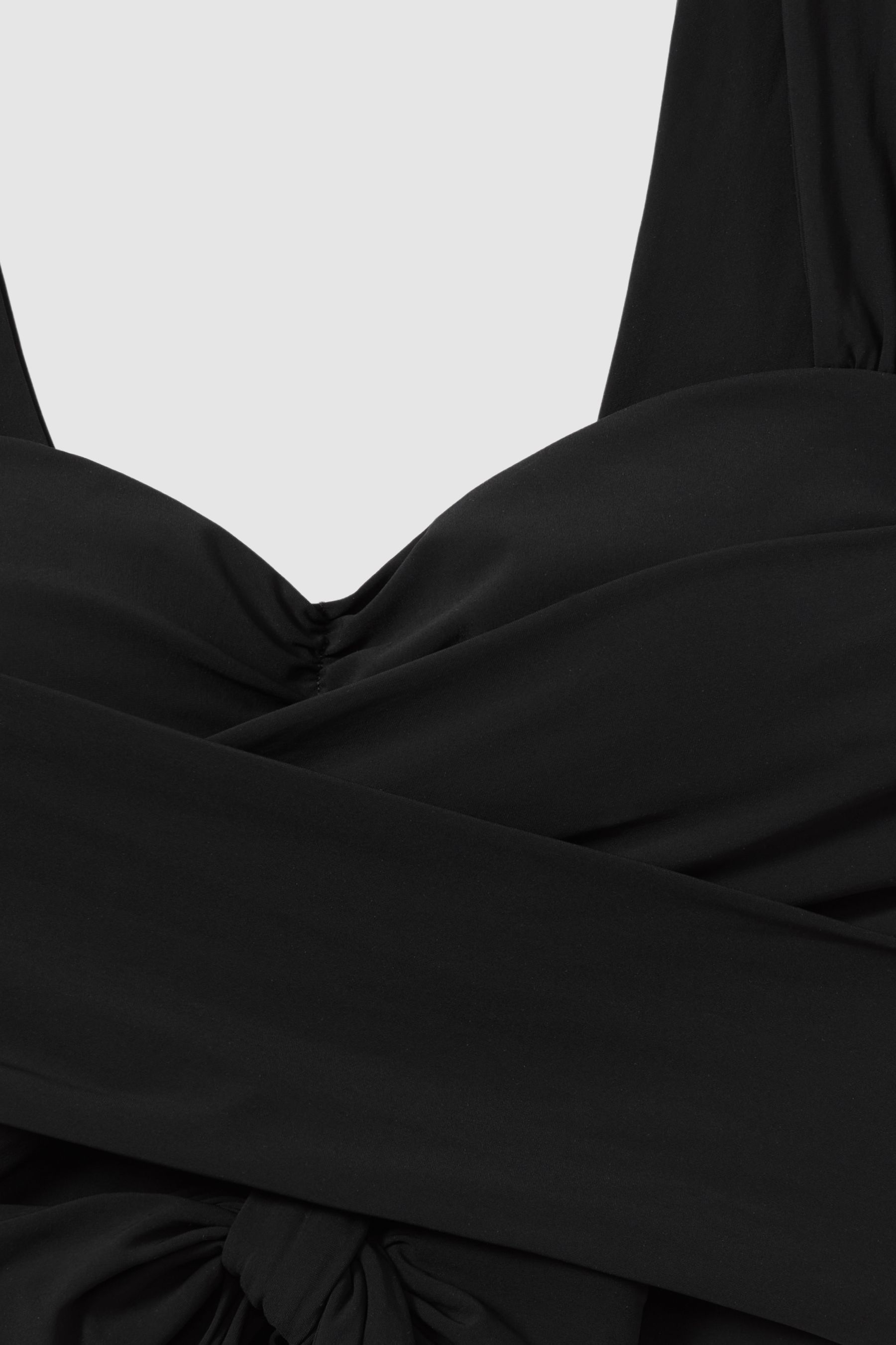 Buy Reiss Black Cristina Wrap Design Bikini Top from the Next UK online ...