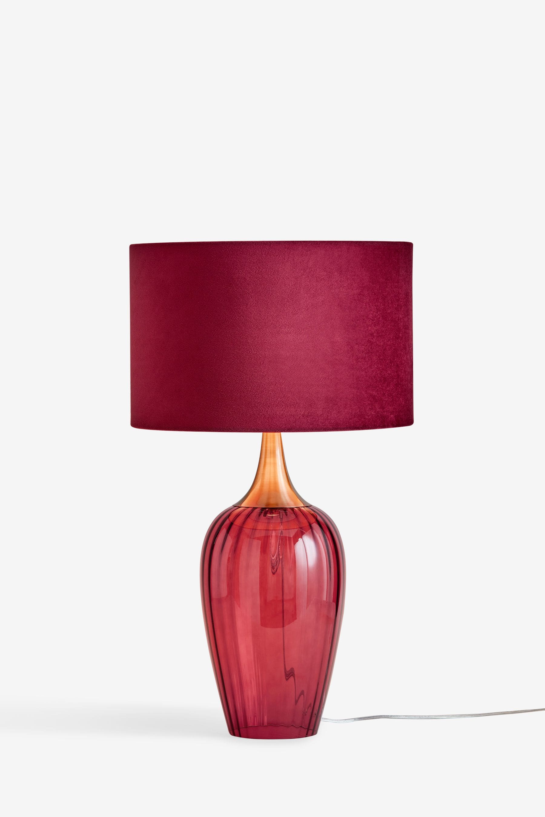 Buy Cranberry Red Hampton Table Lamp from the Next UK online shop