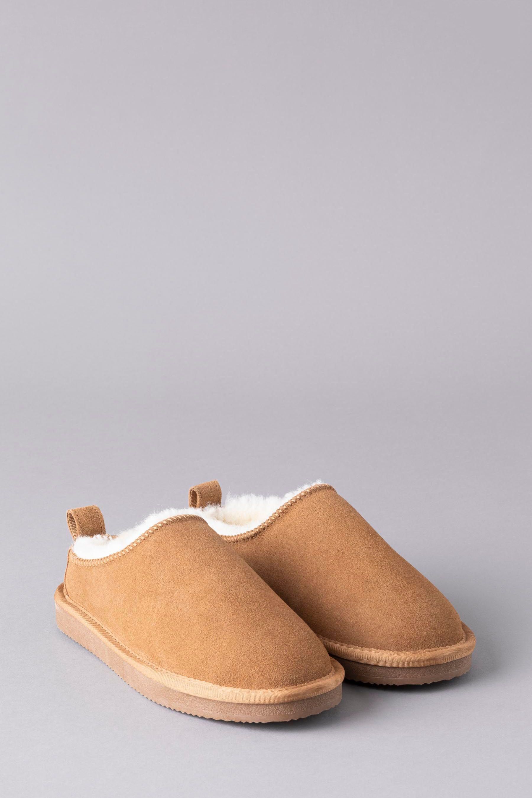 Buy Lakeland Leather Ladies Sheepskin Clog Slippers from the Next UK ...