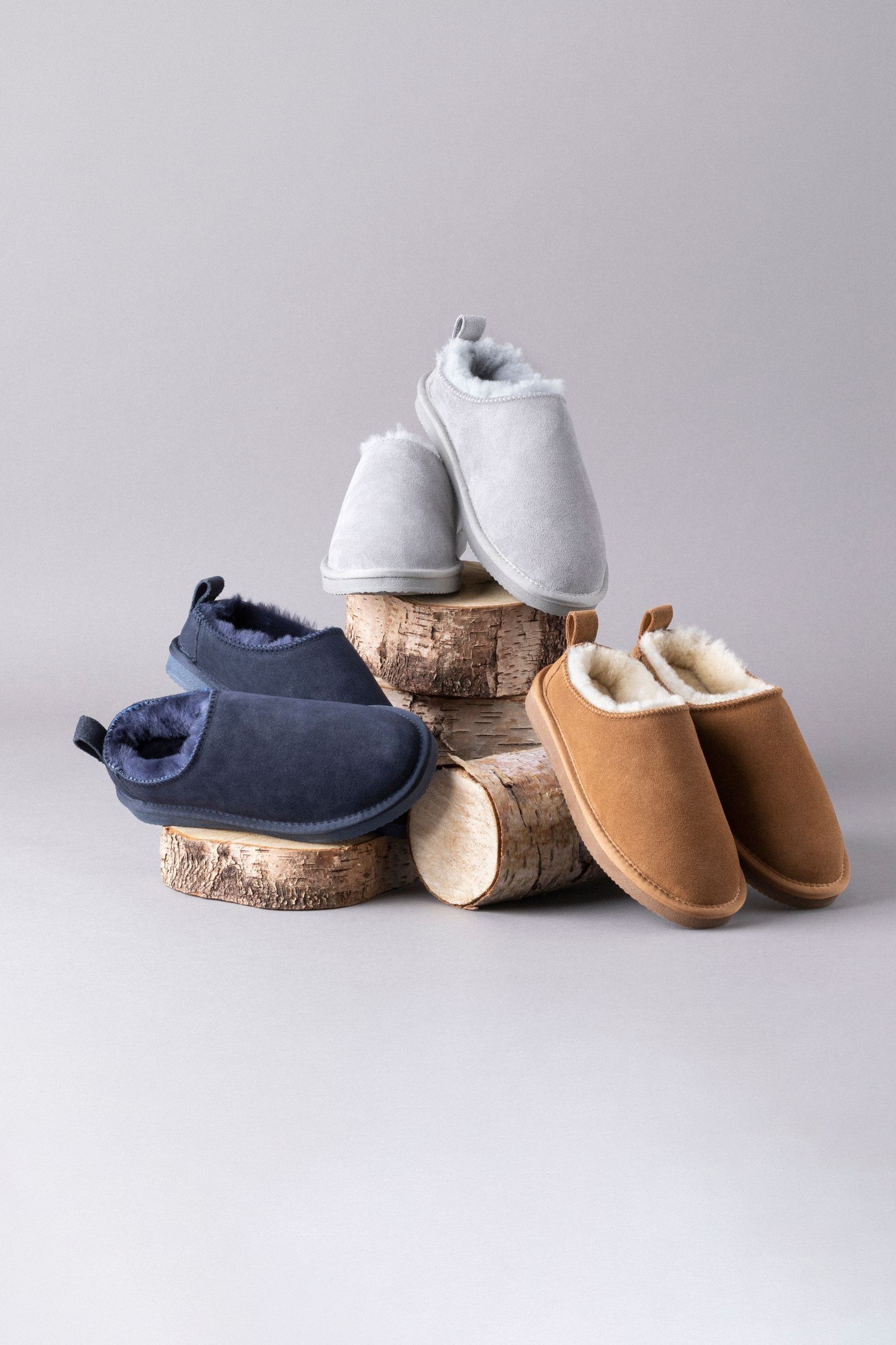 Buy Lakeland Leather Ladies Sheepskin Clog Slippers from the Next UK ...