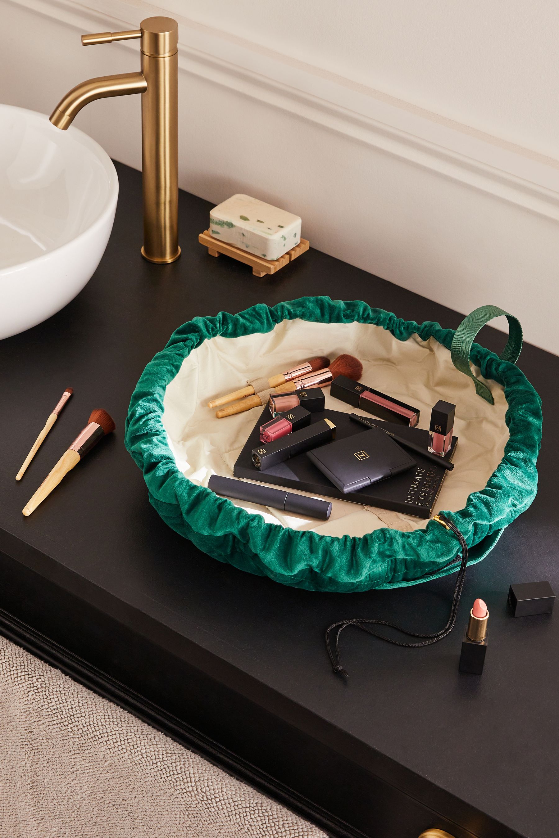 Buy Lay Flat Drawstring Make-Up Bag from the Next UK online shop