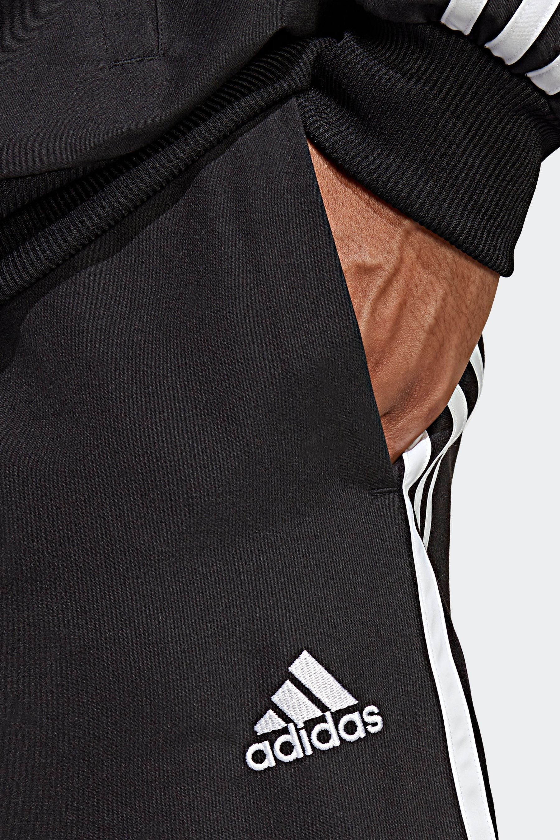 Buy adidas Black 3 Stripes Woven Tracksuit from the Next UK online shop