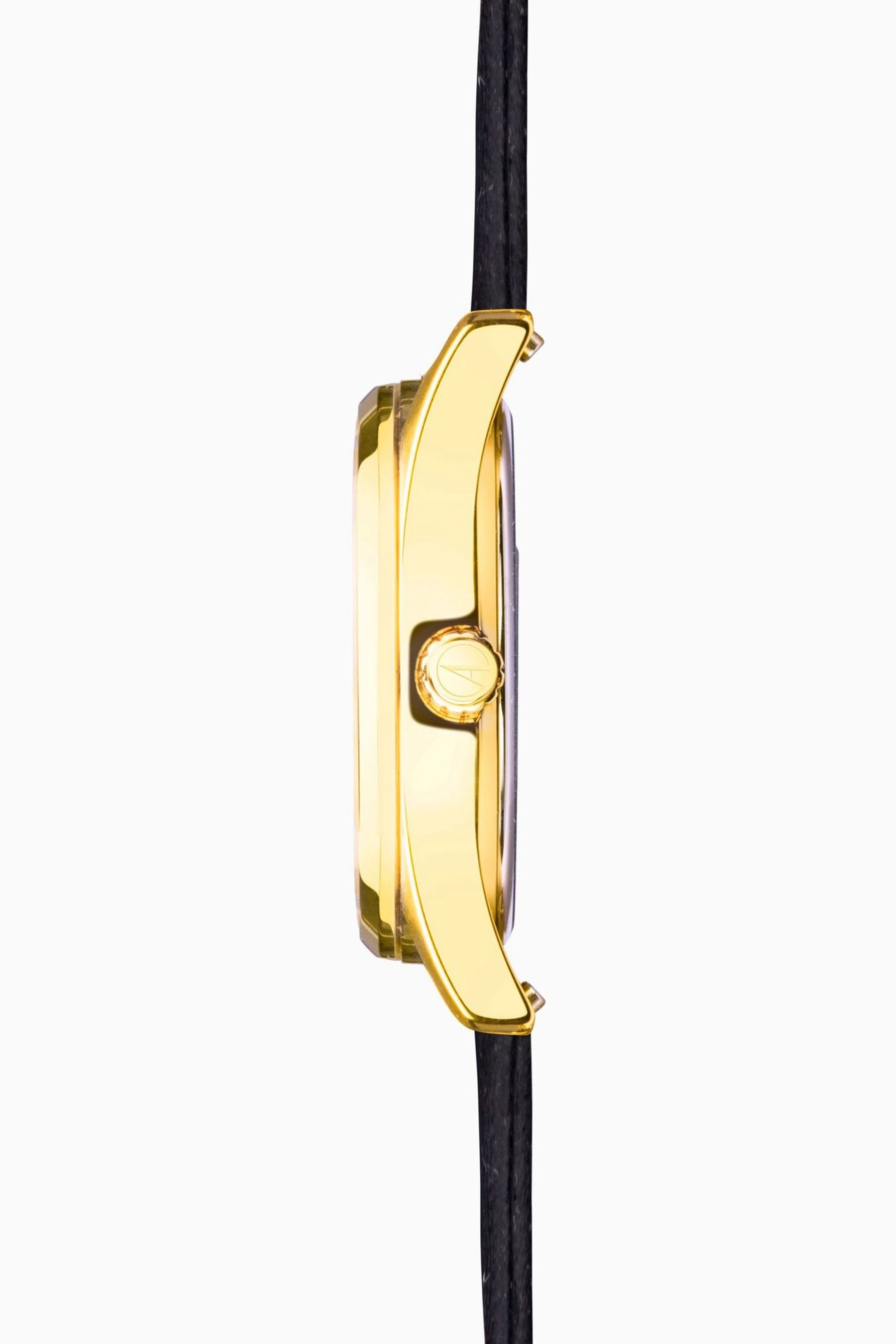 Buy Accurist Womens Black Everyday Leather Strap Analogue Watch from ...