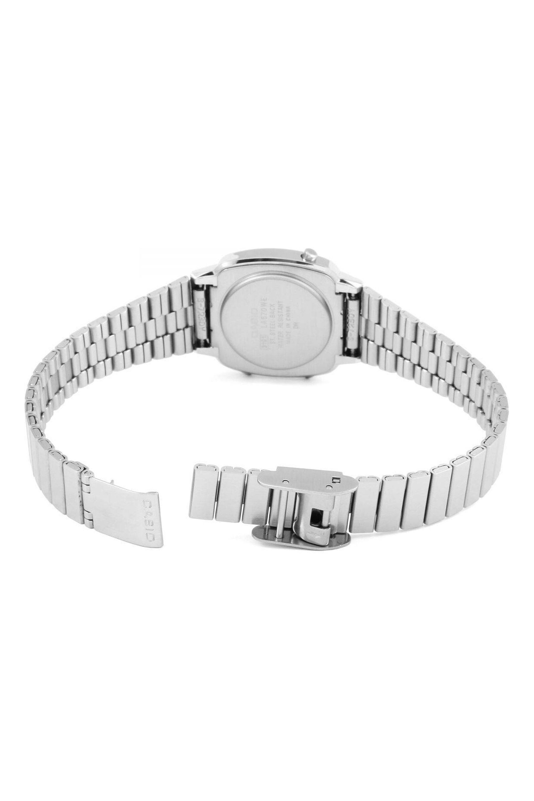 Buy Casio 'Collection' Silver and LCD Stainless Steel Quartz ...