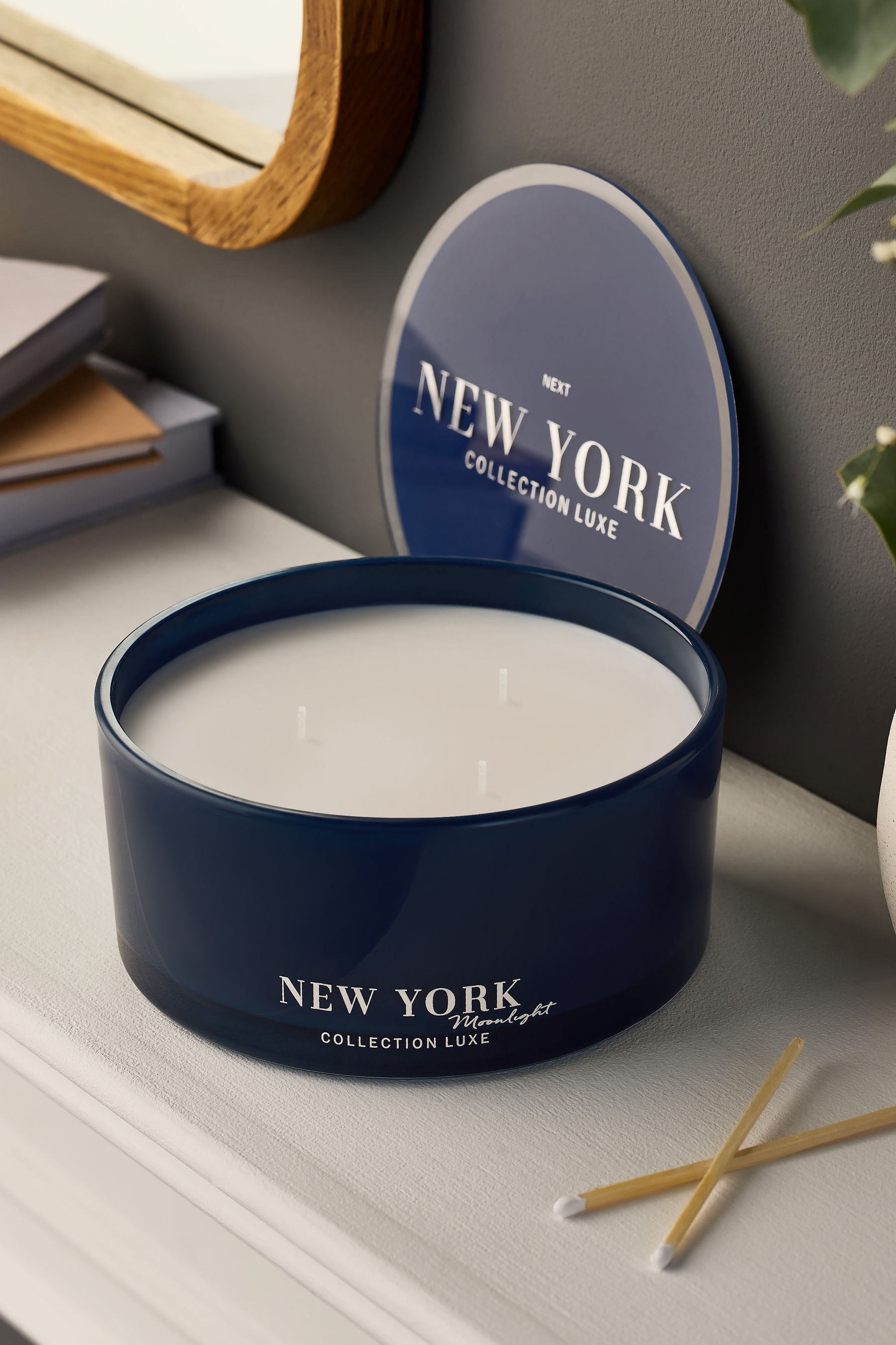 Buy New York Moonlight Citrus Ginger Collection Luxe Scented Candle ...