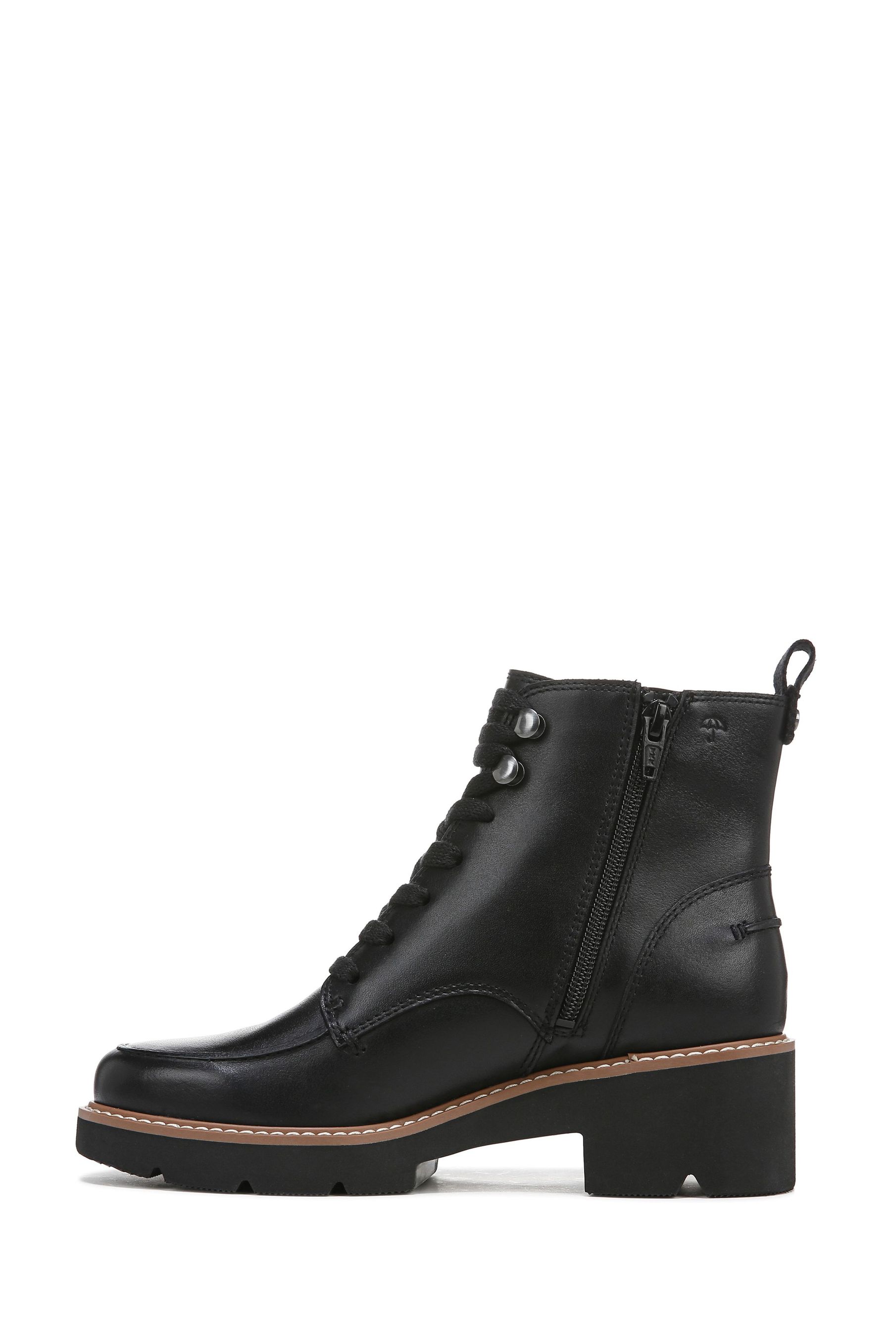Buy Naturalizer Dara Black Leather Ankle Boots from the Next UK online shop