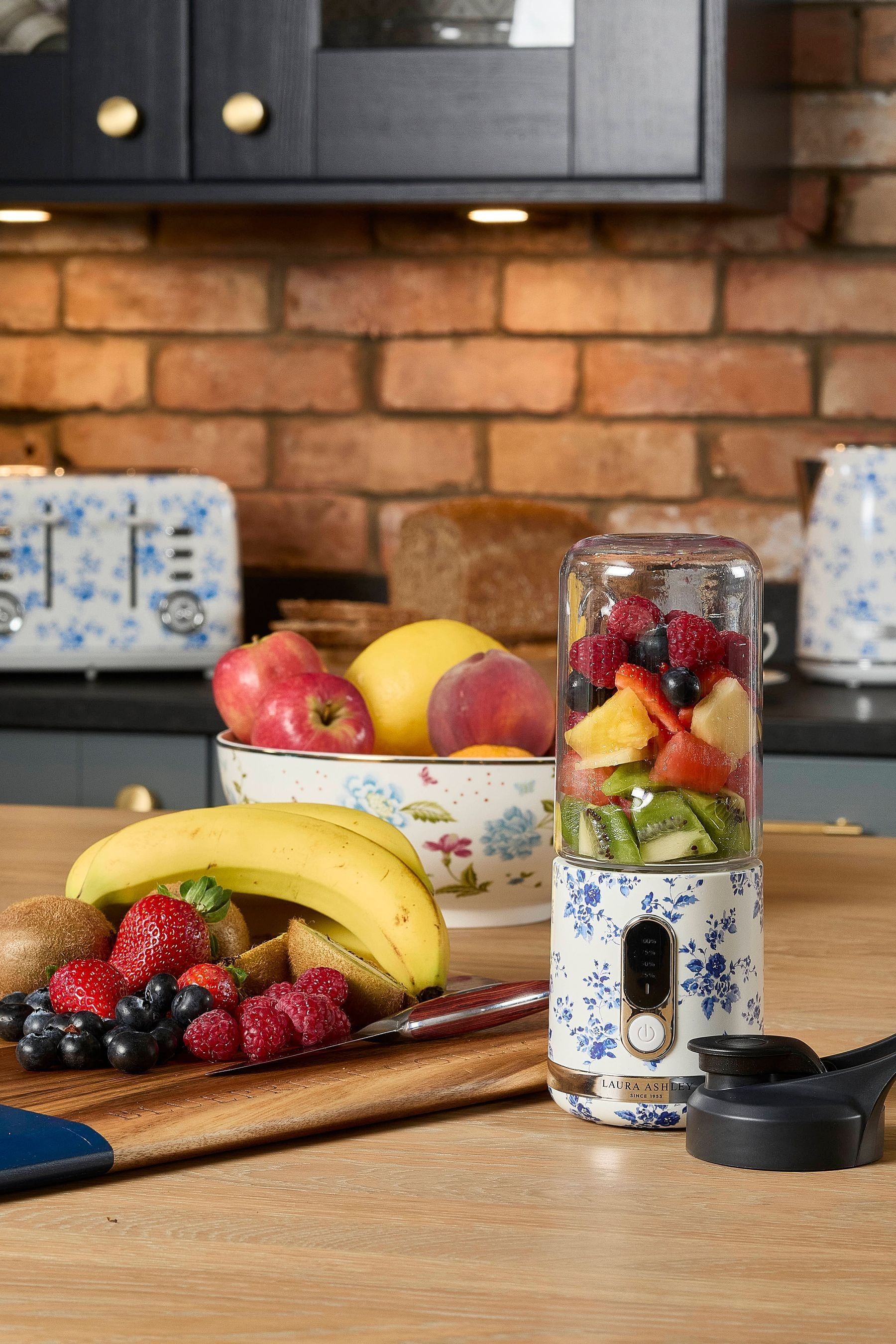 Buy Laura Ashley Blue China Rose Portable Smoothie Maker from the Next ...