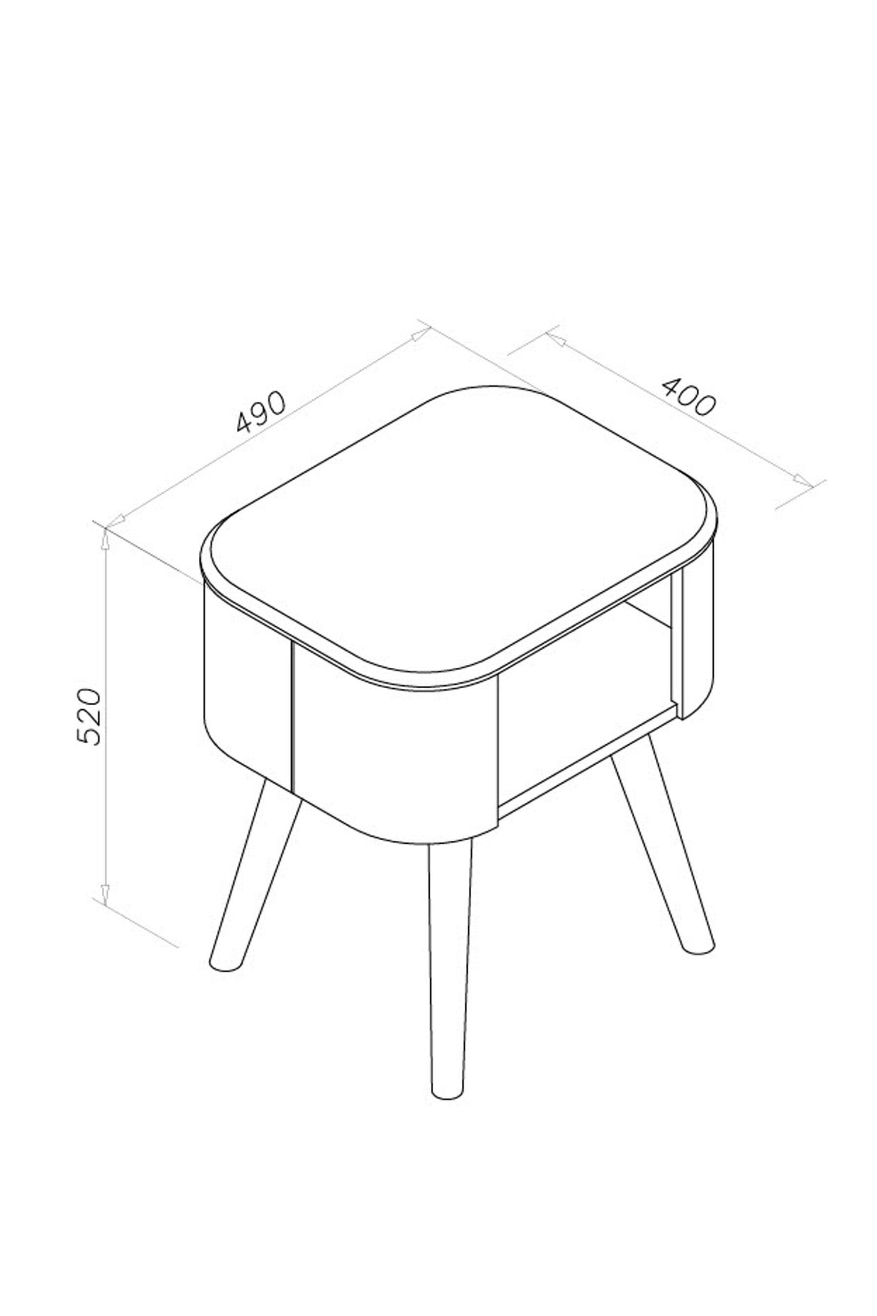 Buy Jual Oak Oslo Side Table from the Next UK online shop