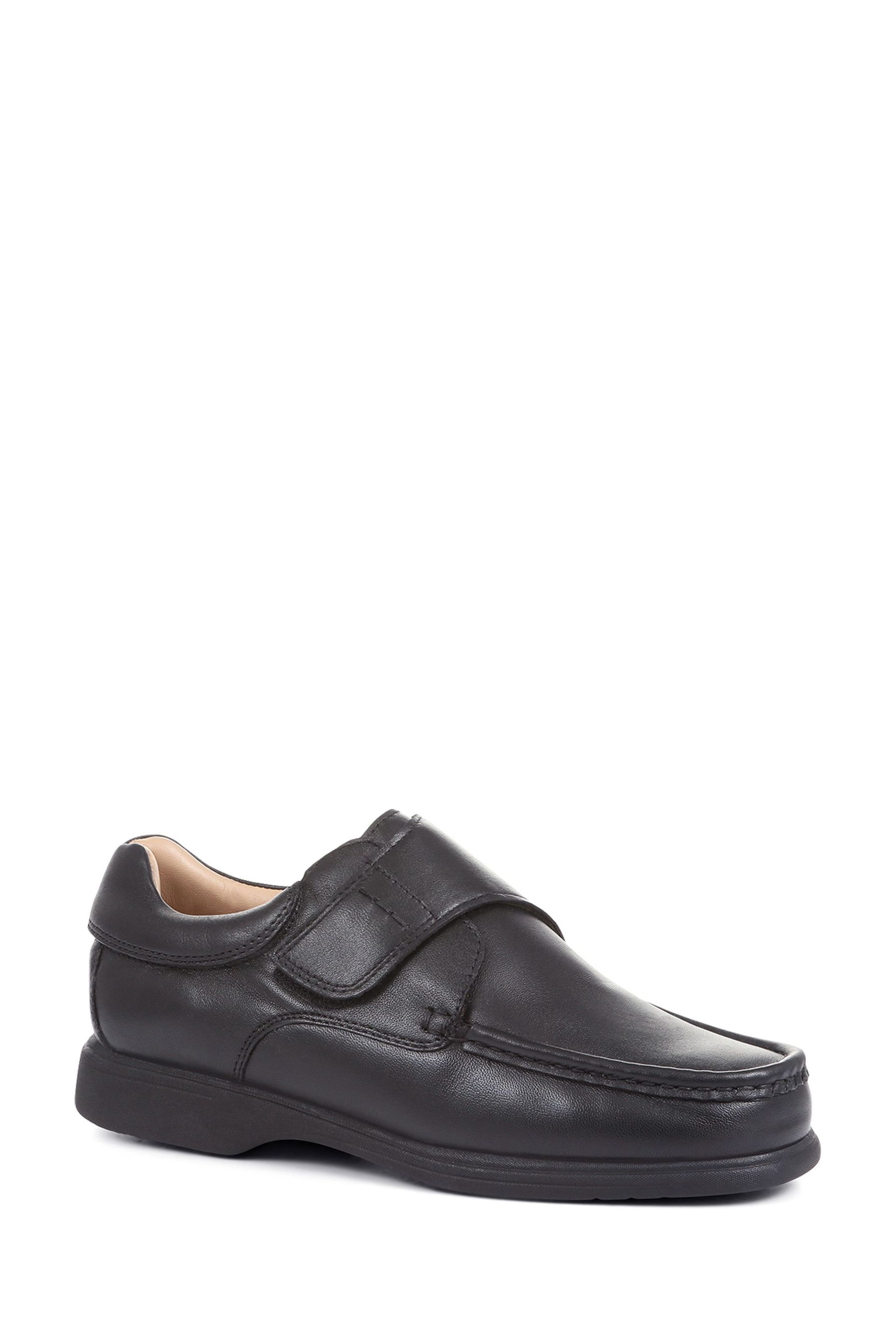 Buy Pavers Gents Monk/Velcro Black Smart Shoes from the Next UK online shop