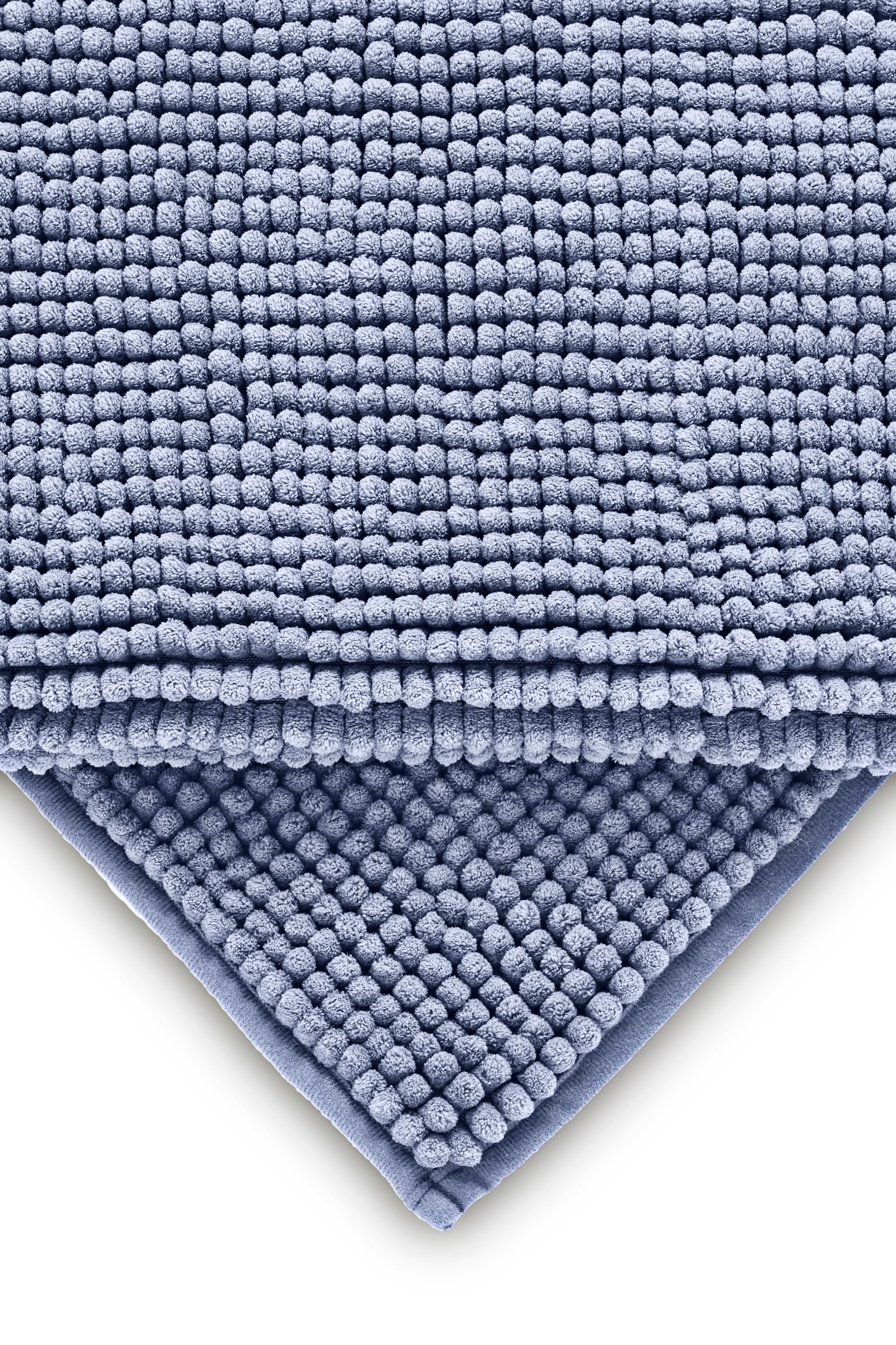 Buy Slate Blue Bobble Shower Bath Mat from the Next UK online shop