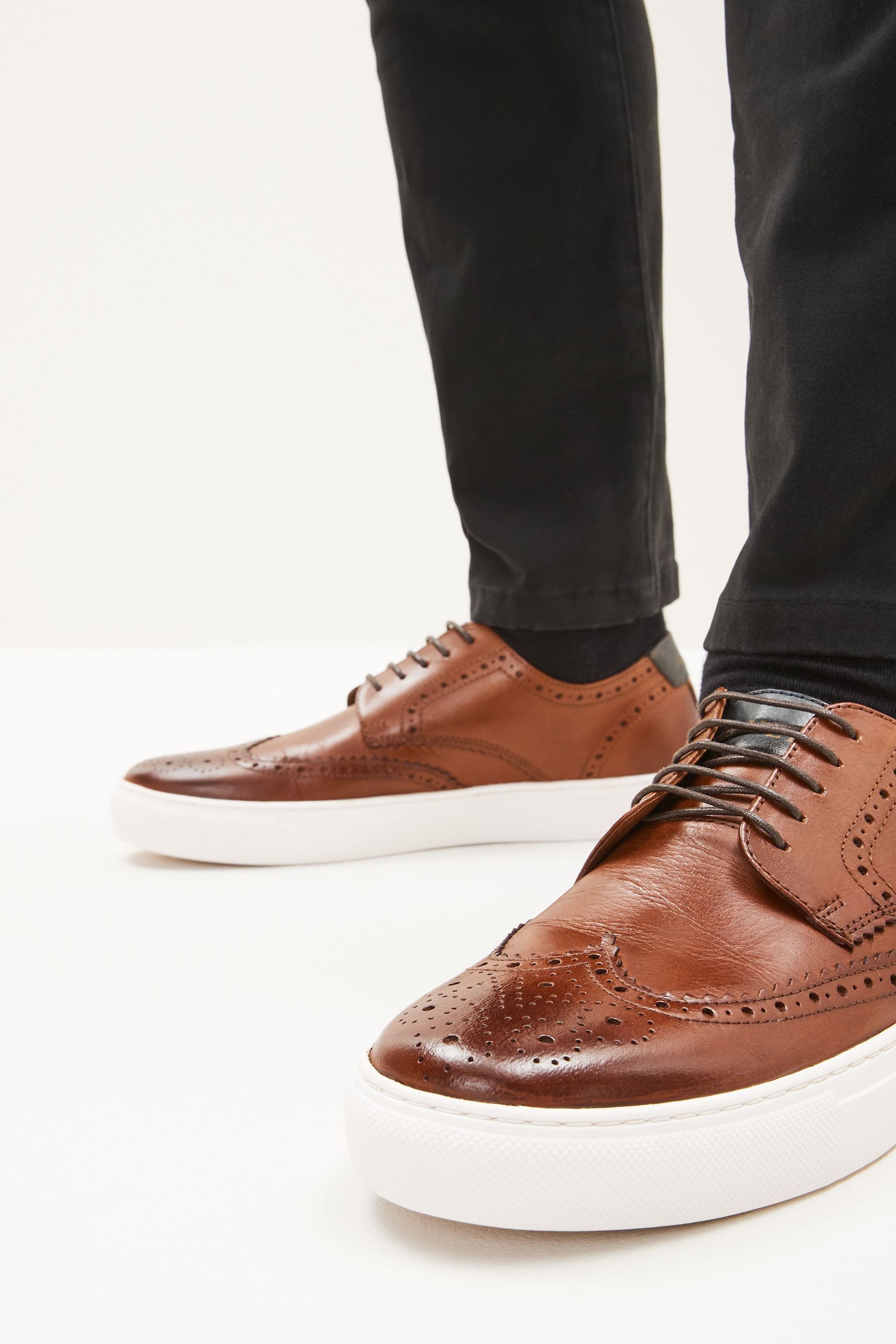 Buy Joules Tan Brown Brogues from the Next UK online shop