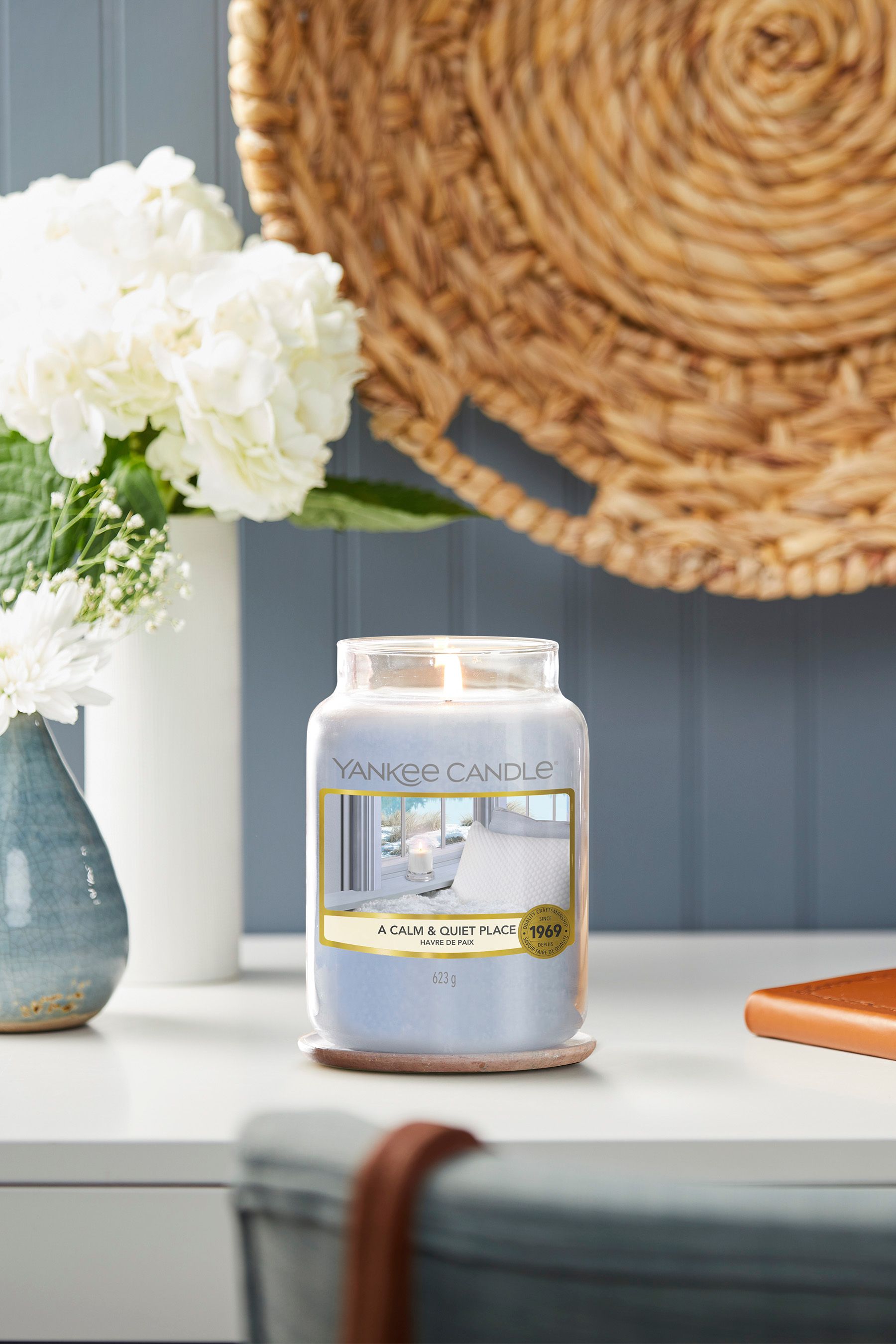 Buy Yankee Candle Purple Large Jar A Calm & Quiet Place Candle from the ...