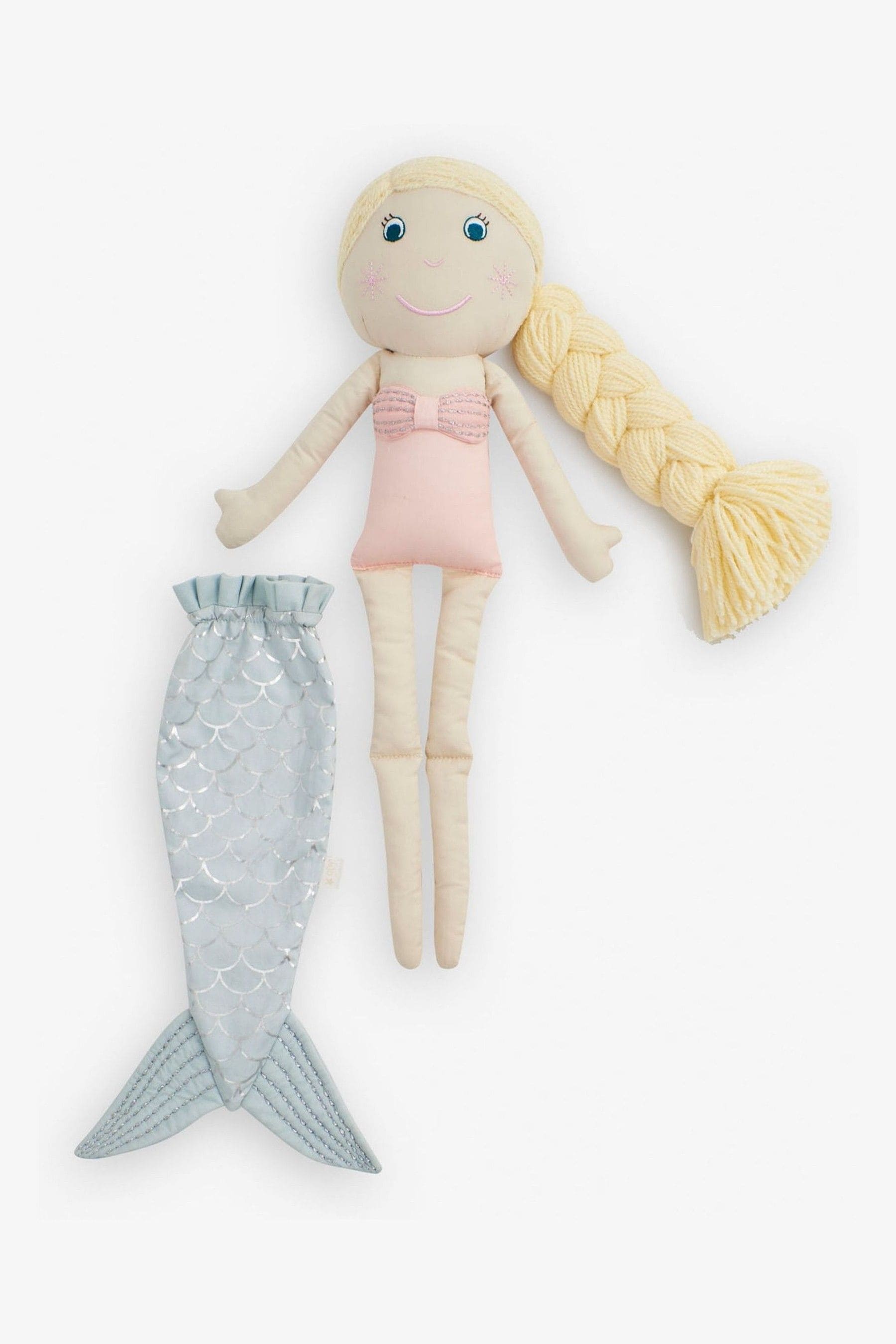 Buy JoJo Maman Bébé Aurelia Mermaid Rag Doll from the Next UK online shop