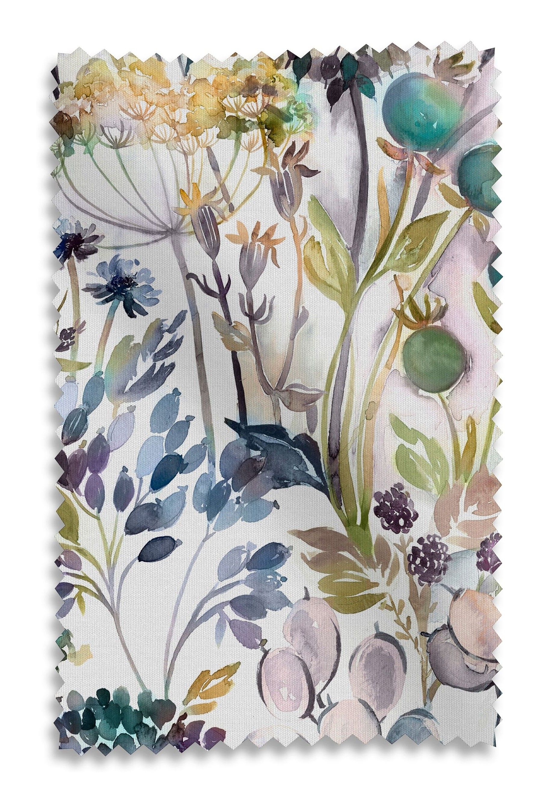 Buy Voyage Sky Blue Blackout Country Hedgerow Made to Measure Roller ...