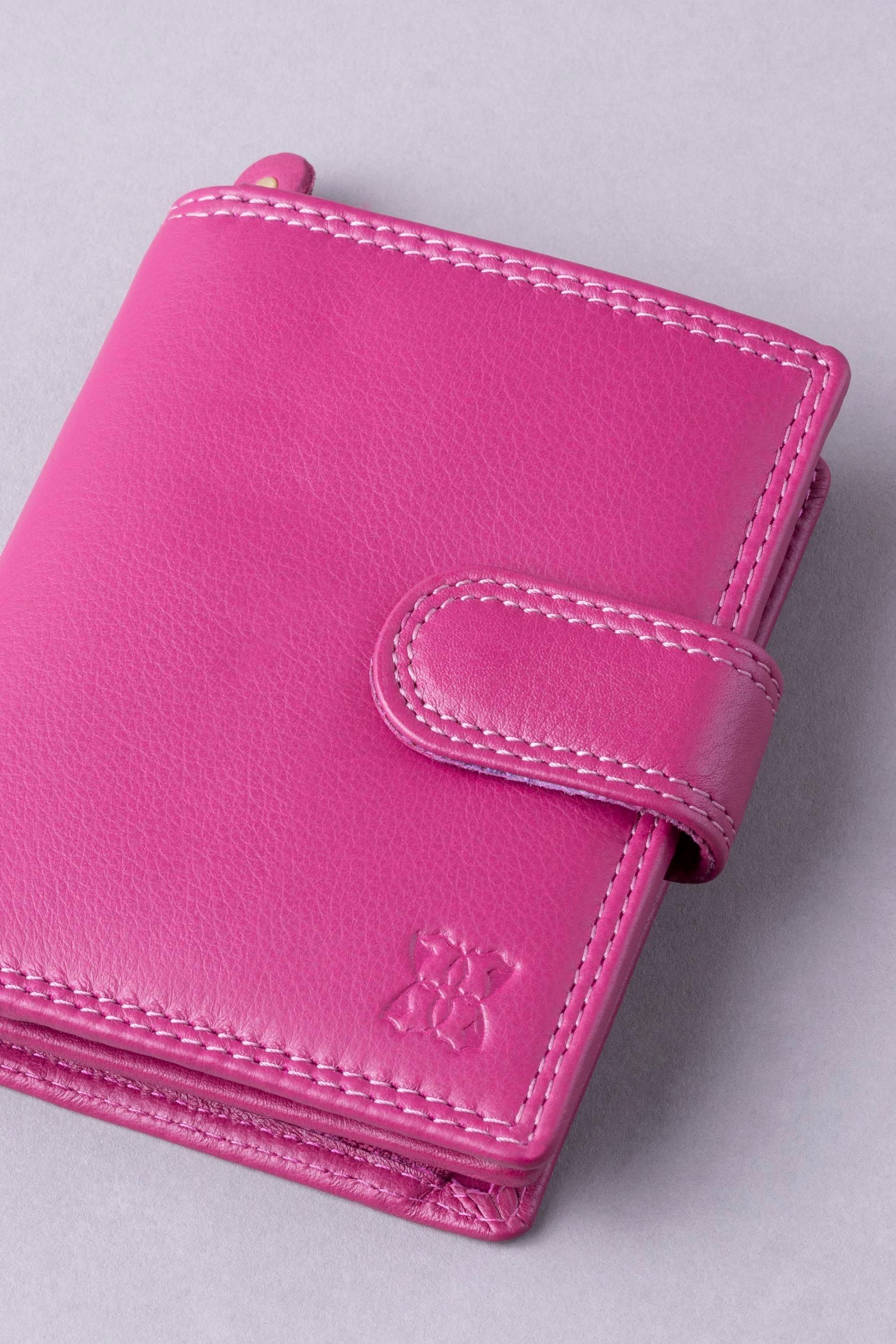 Buy Lakeland Leather Cranberry Small Leather Tab Purse from the Next UK ...